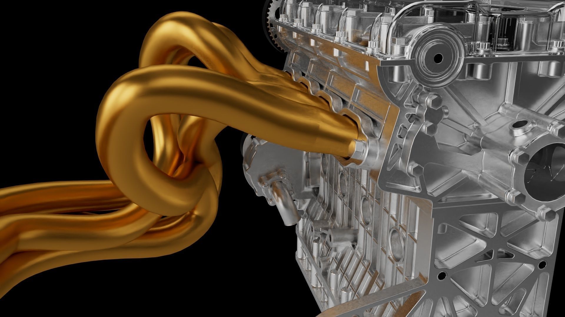 V4 car piston engine 3D model 3D printable | CGTrader