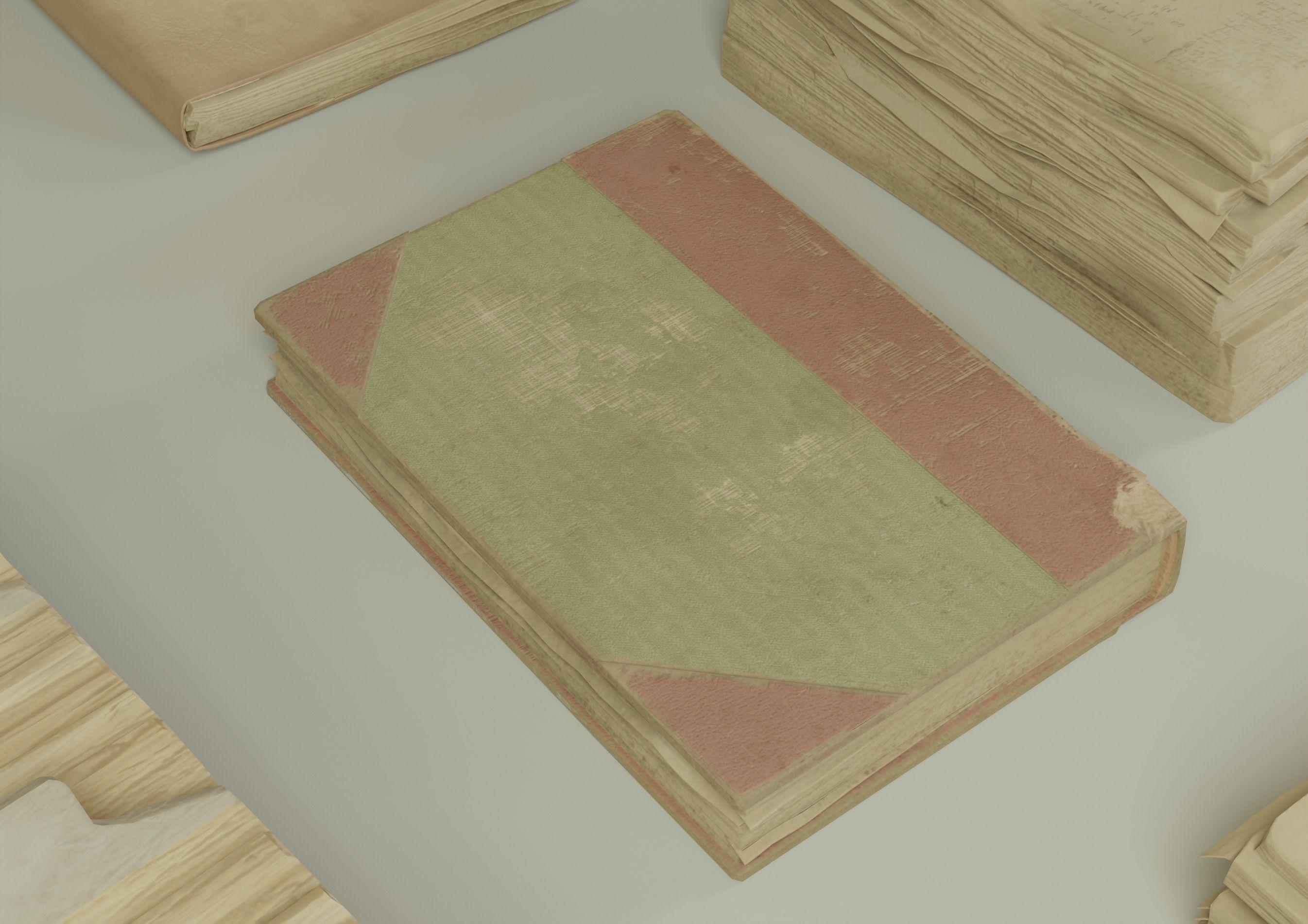 3D model Paper stuff pack VR / AR / low-poly | CGTrader