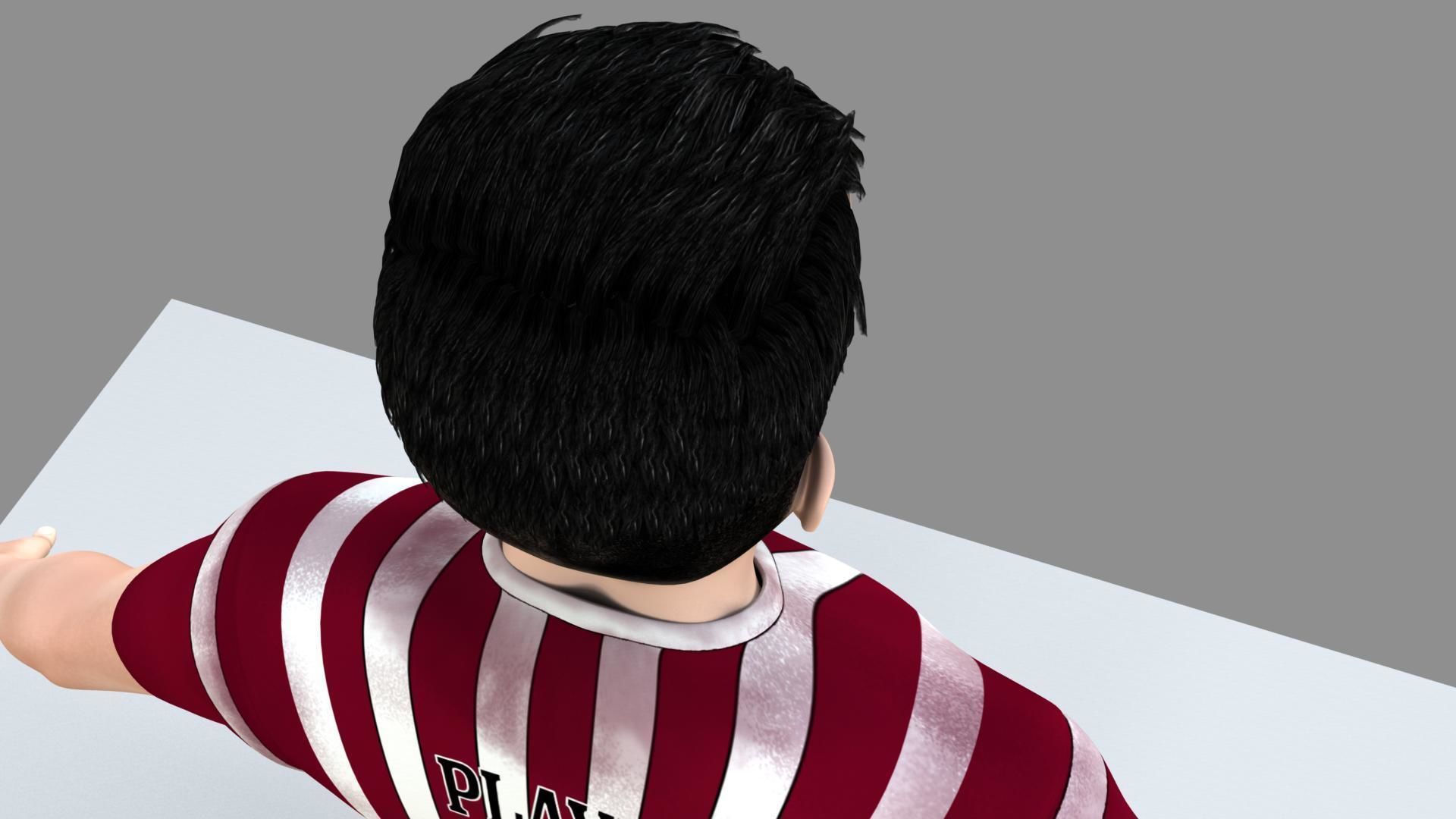 Soccer Player 3D model | CGTrader