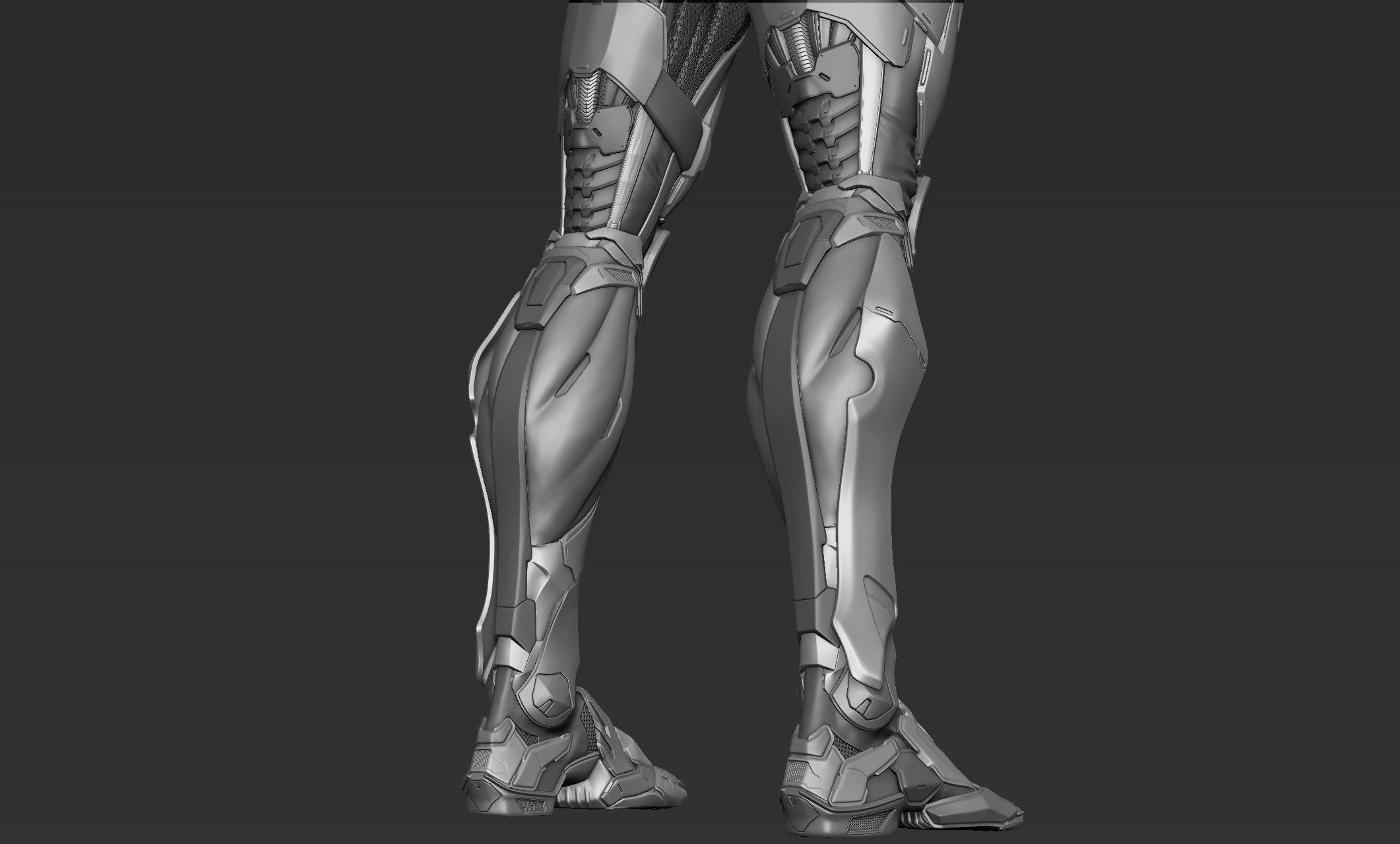 Cyber Ninja Zbrush 3D model | CGTrader