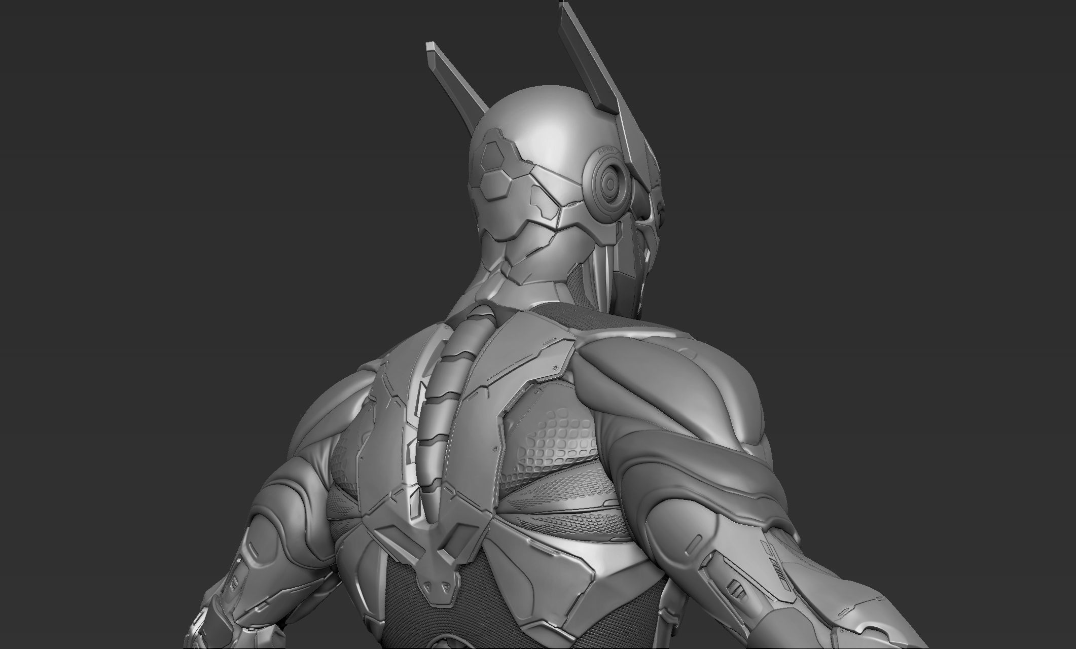 Cyber Ninja Zbrush 3D model | CGTrader