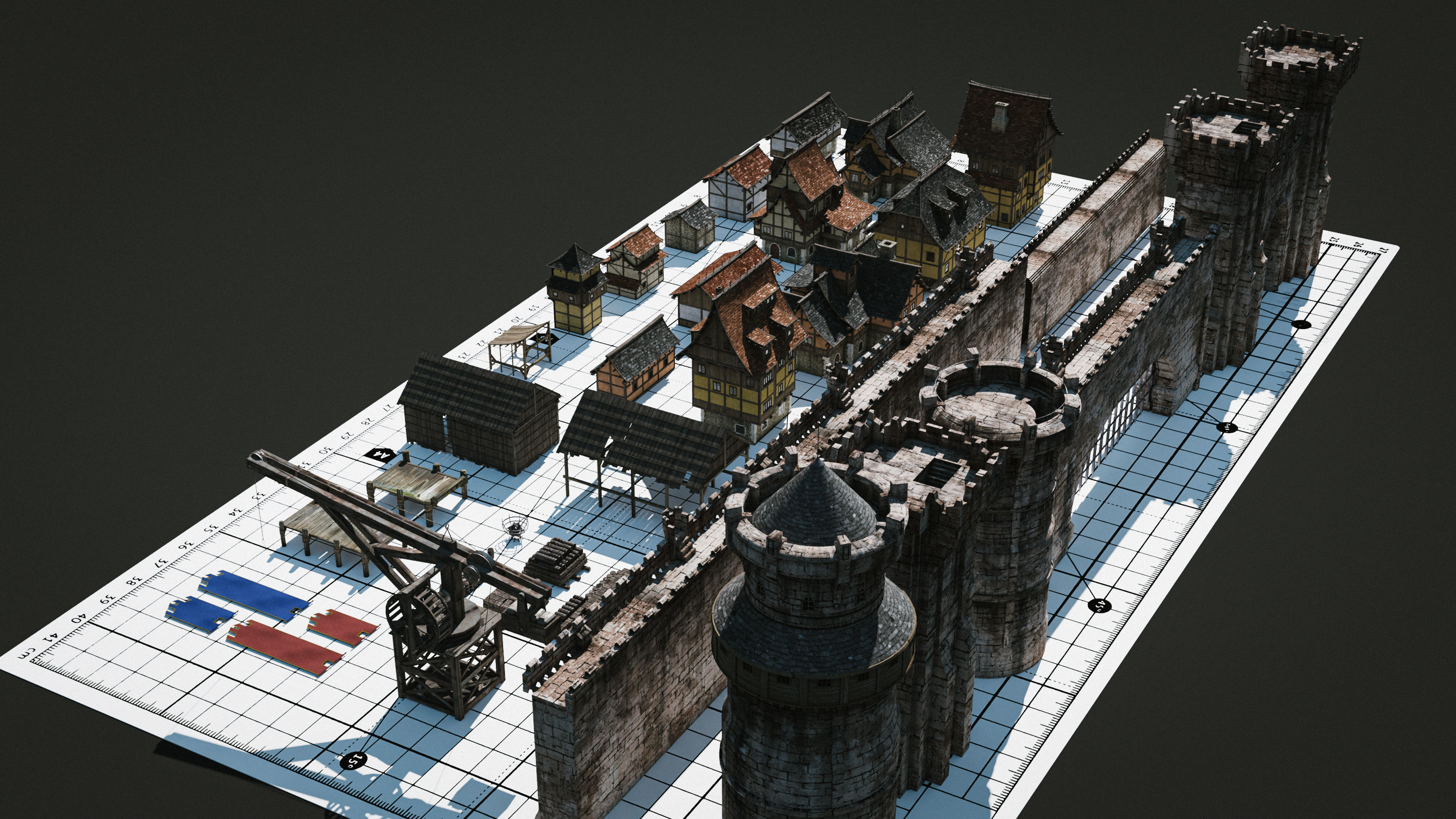 Medievel Fantasy Kit 3D model | CGTrader