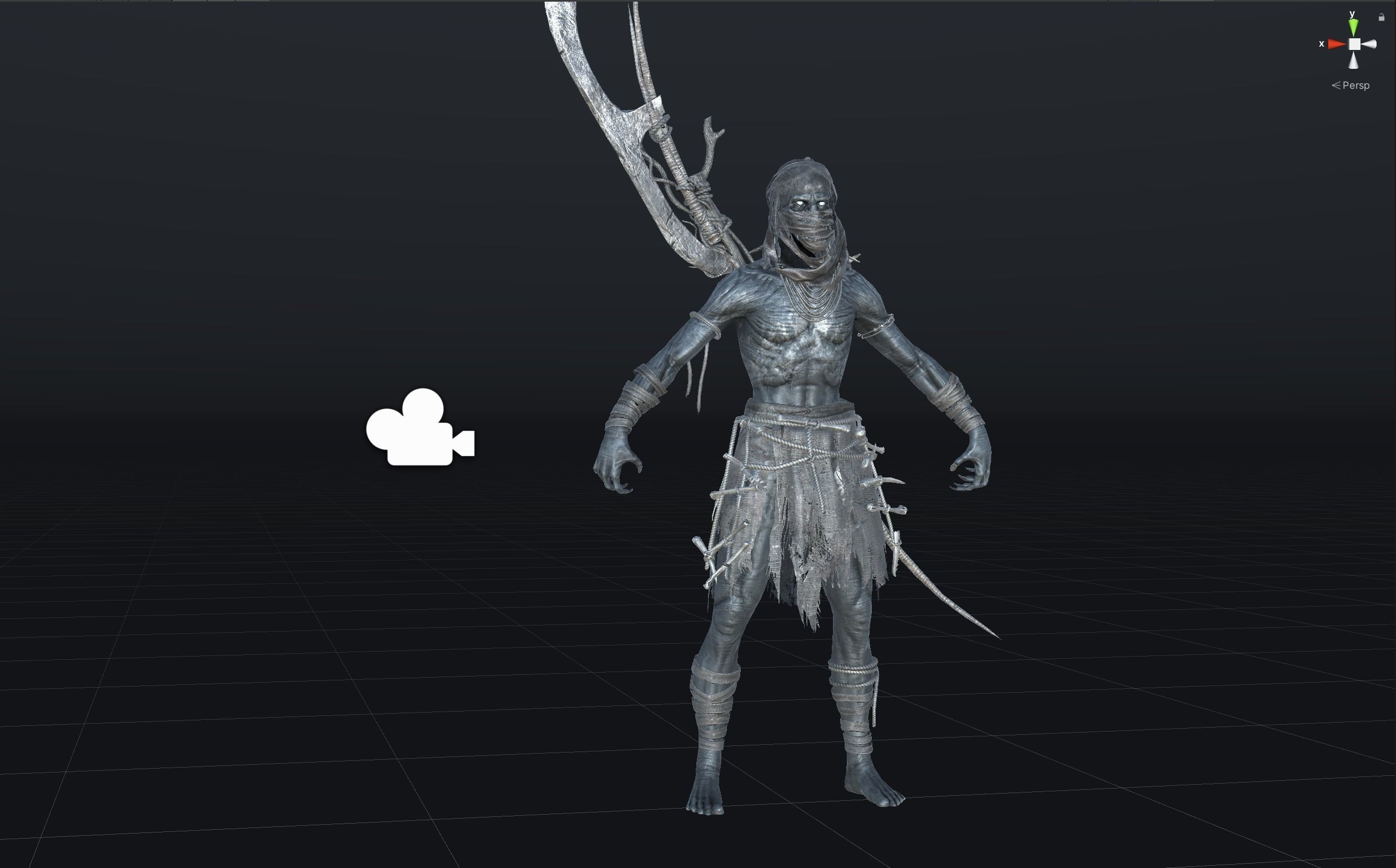 3D model Ghoul VR / AR / low-poly | CGTrader