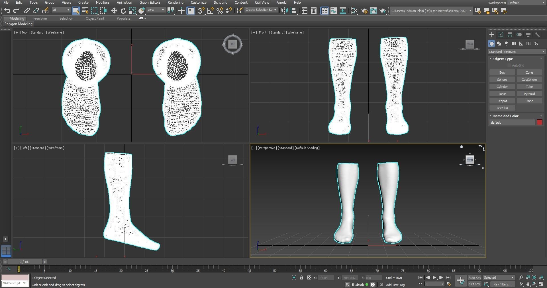 Casual Socks 3D model | CGTrader