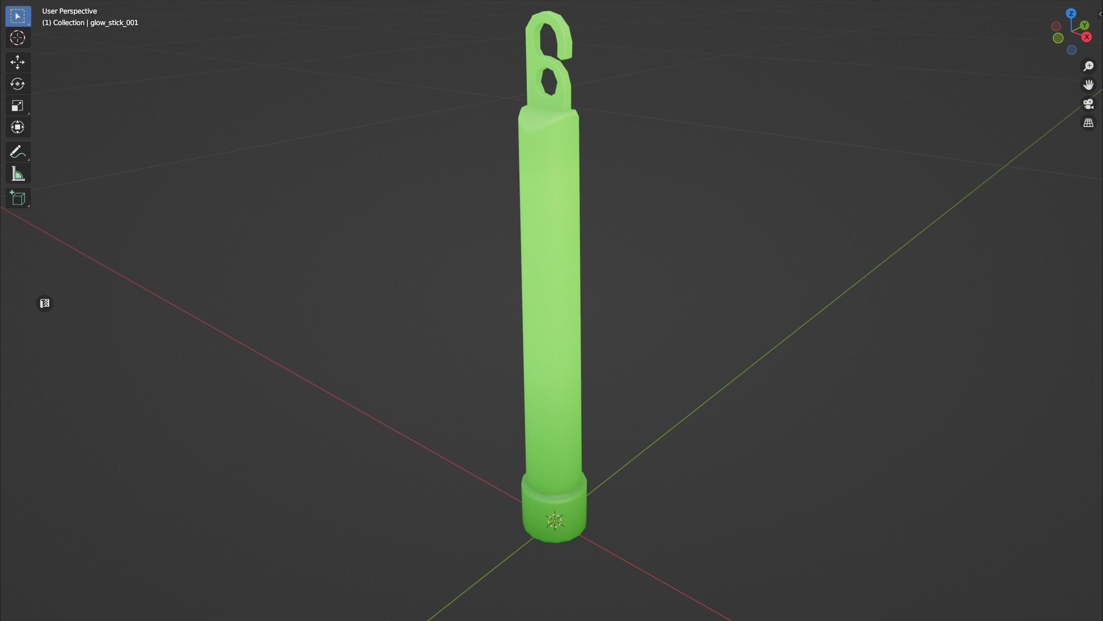 3D model Stylized Glow Stick VR / AR / low-poly | CGTrader