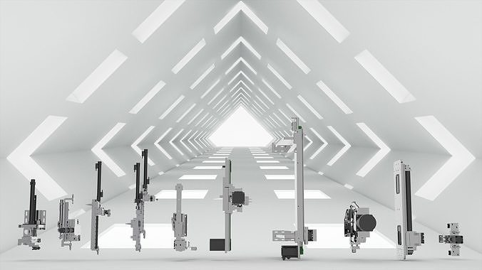 Loading and unloading model set 3D model animated | CGTrader