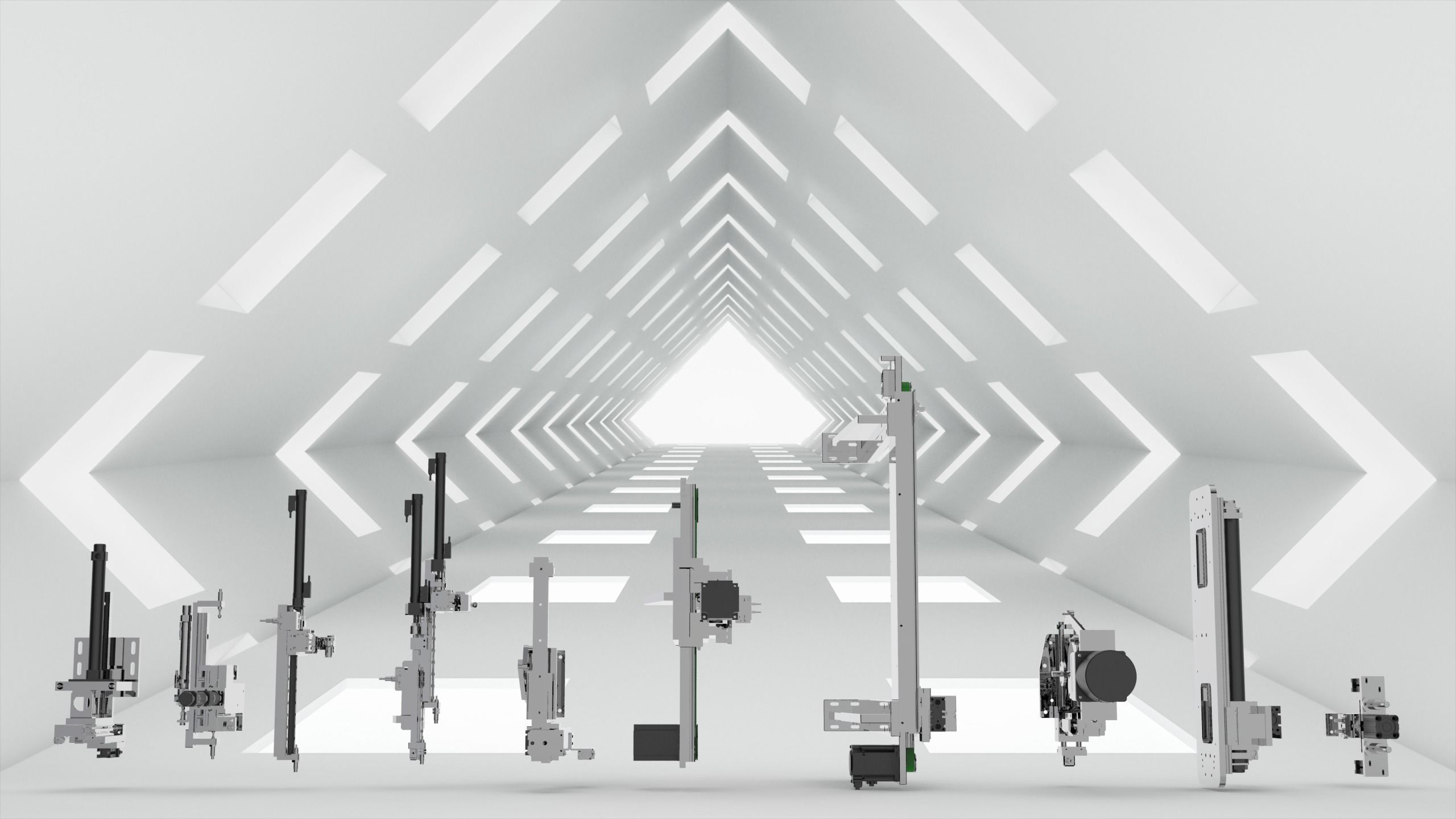 Loading and unloading model set 3D model animated | CGTrader