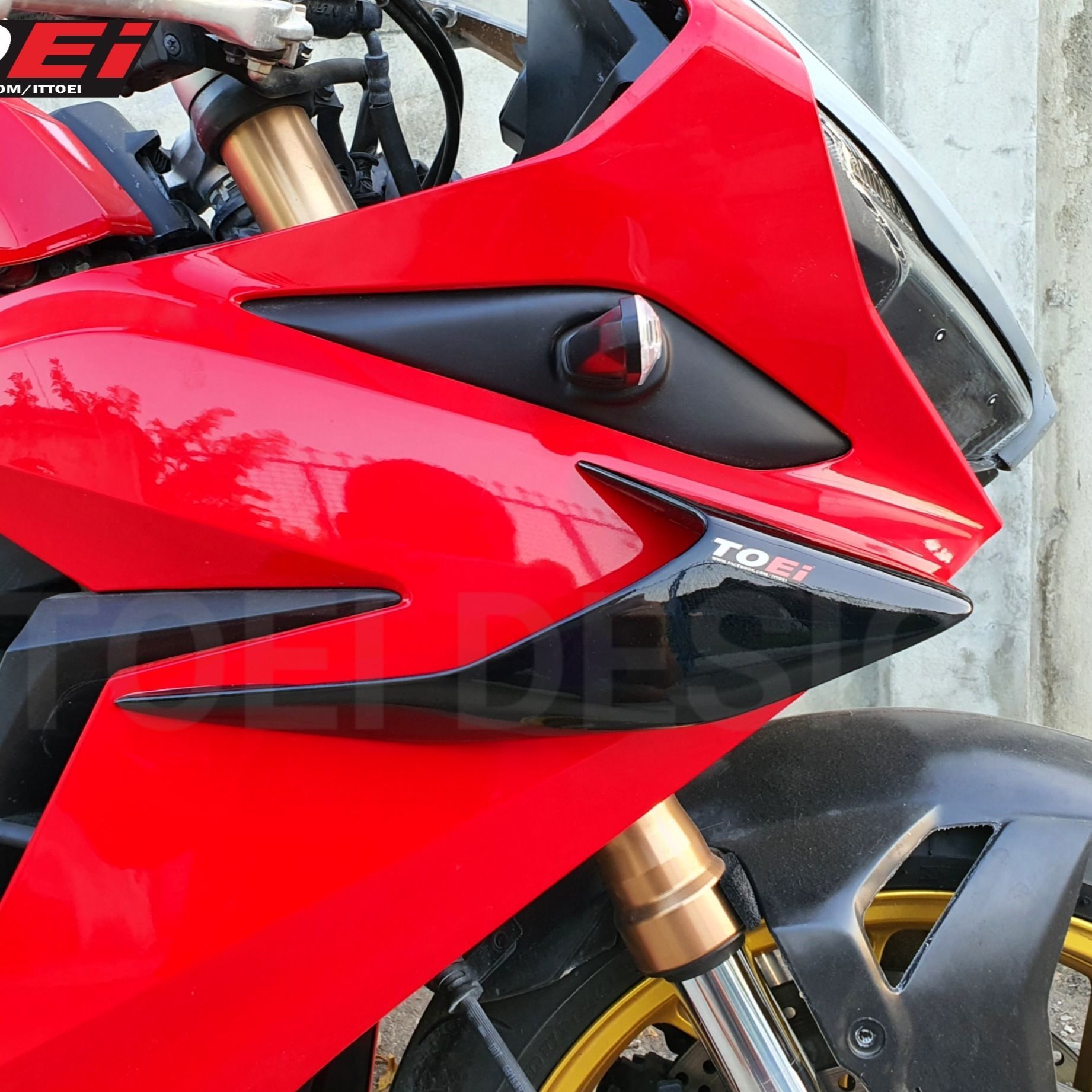 Winglets honda cbr650r 3D model 3D printable | CGTrader