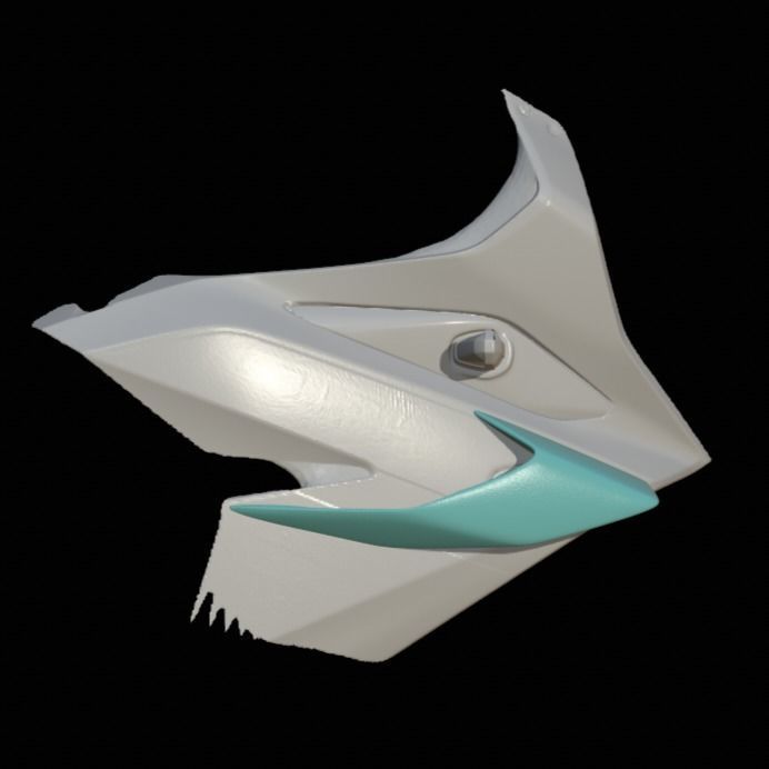 Winglets honda cbr650r 3D model 3D printable | CGTrader