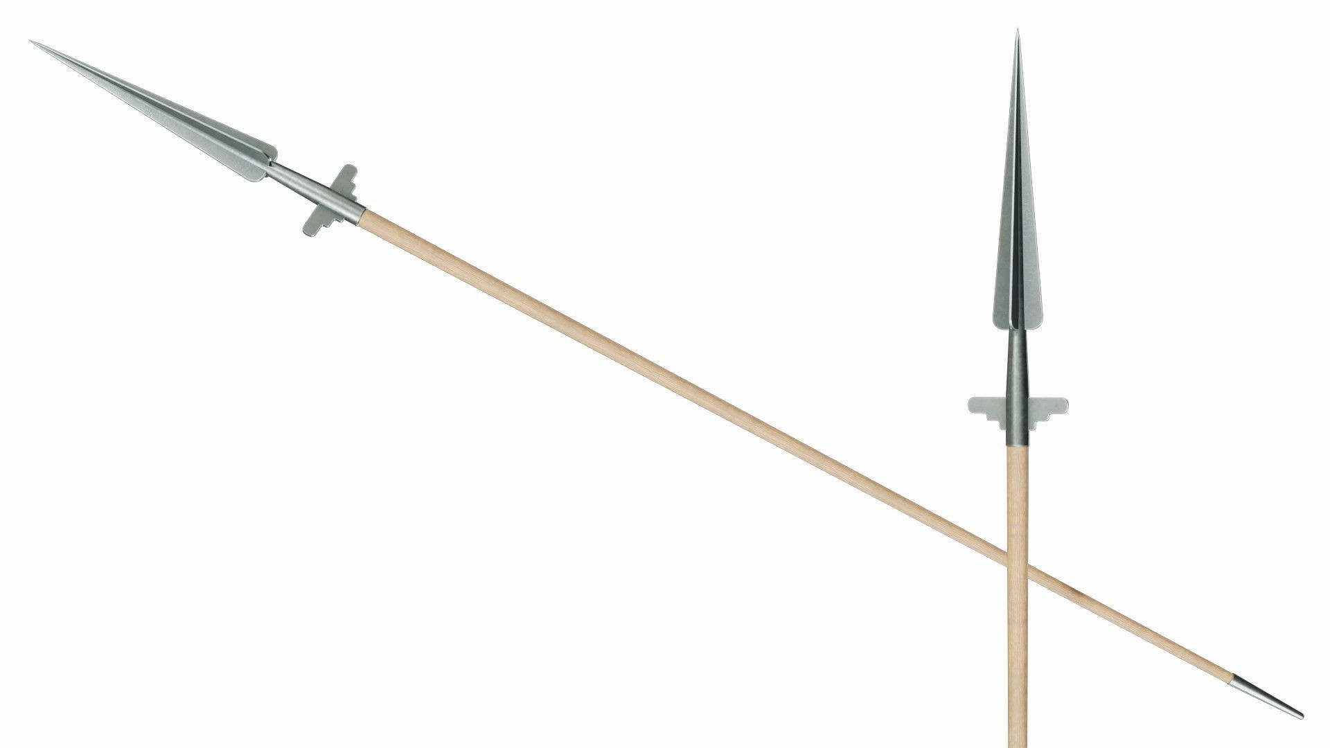 3D model Short spear VR / AR / low-poly | CGTrader