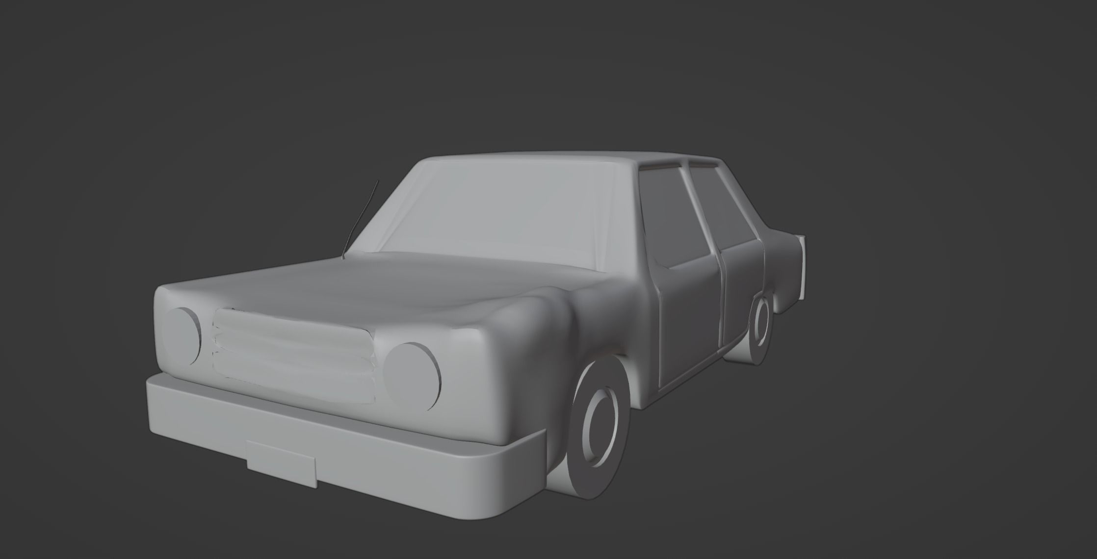 The Simpsons Family Car 3D model | CGTrader