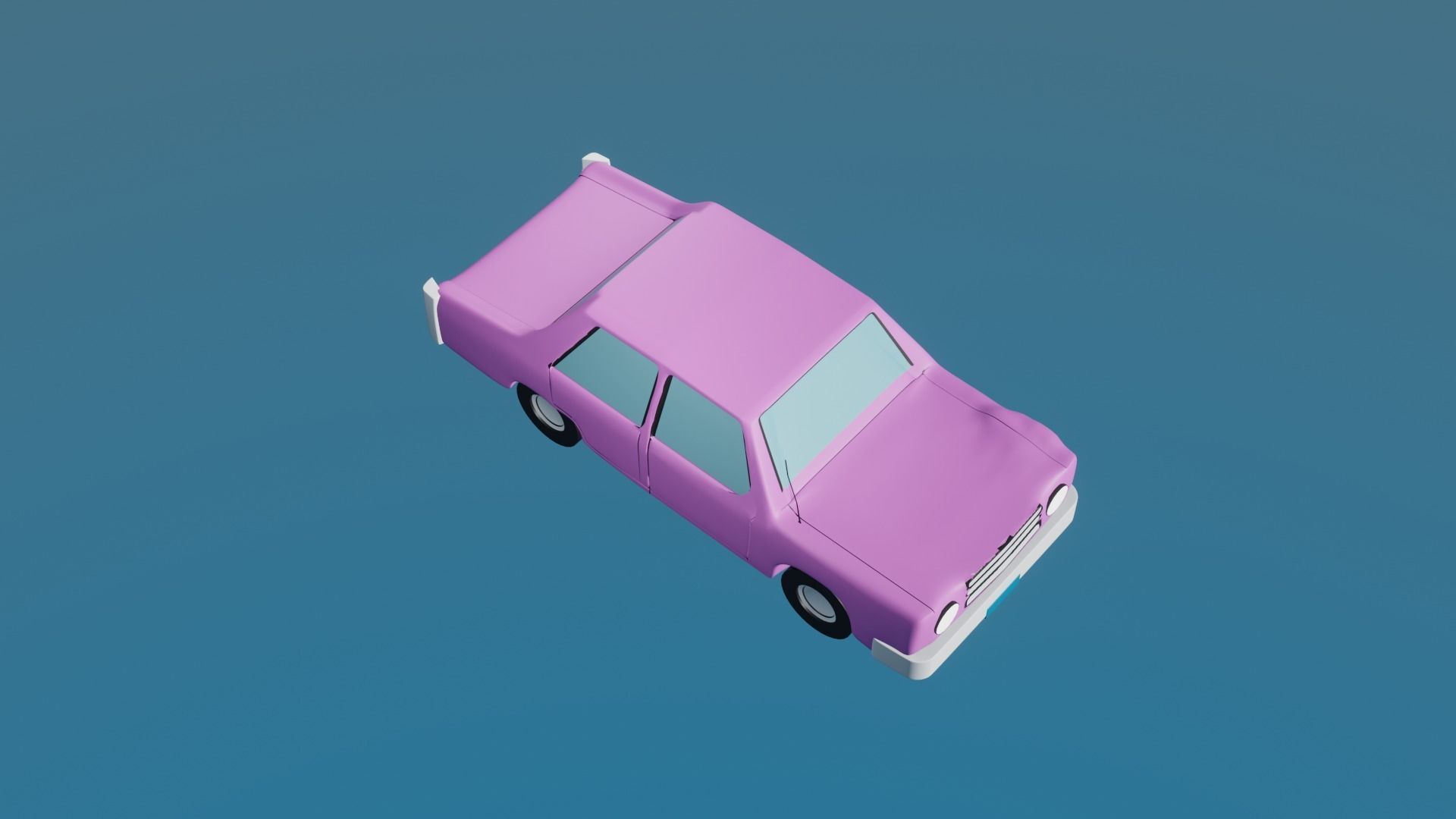 The Simpsons Family Car 3D model | CGTrader