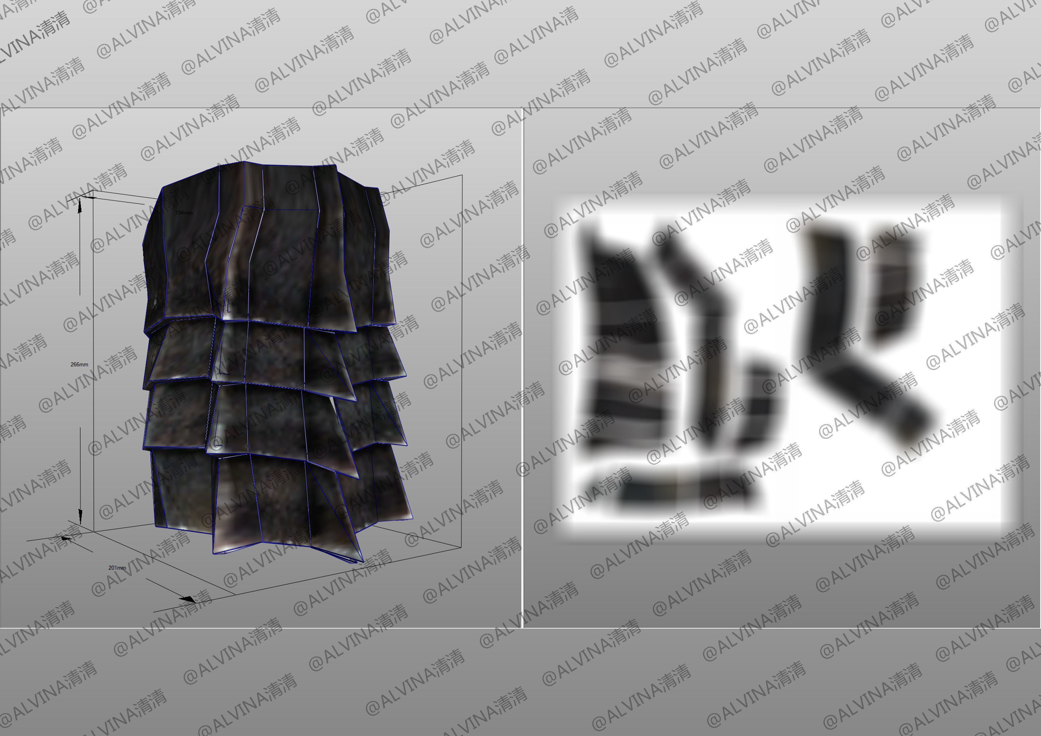 3D model Guts Berserker Armor - Cosplay Pepakura Foam Full VR / AR ...