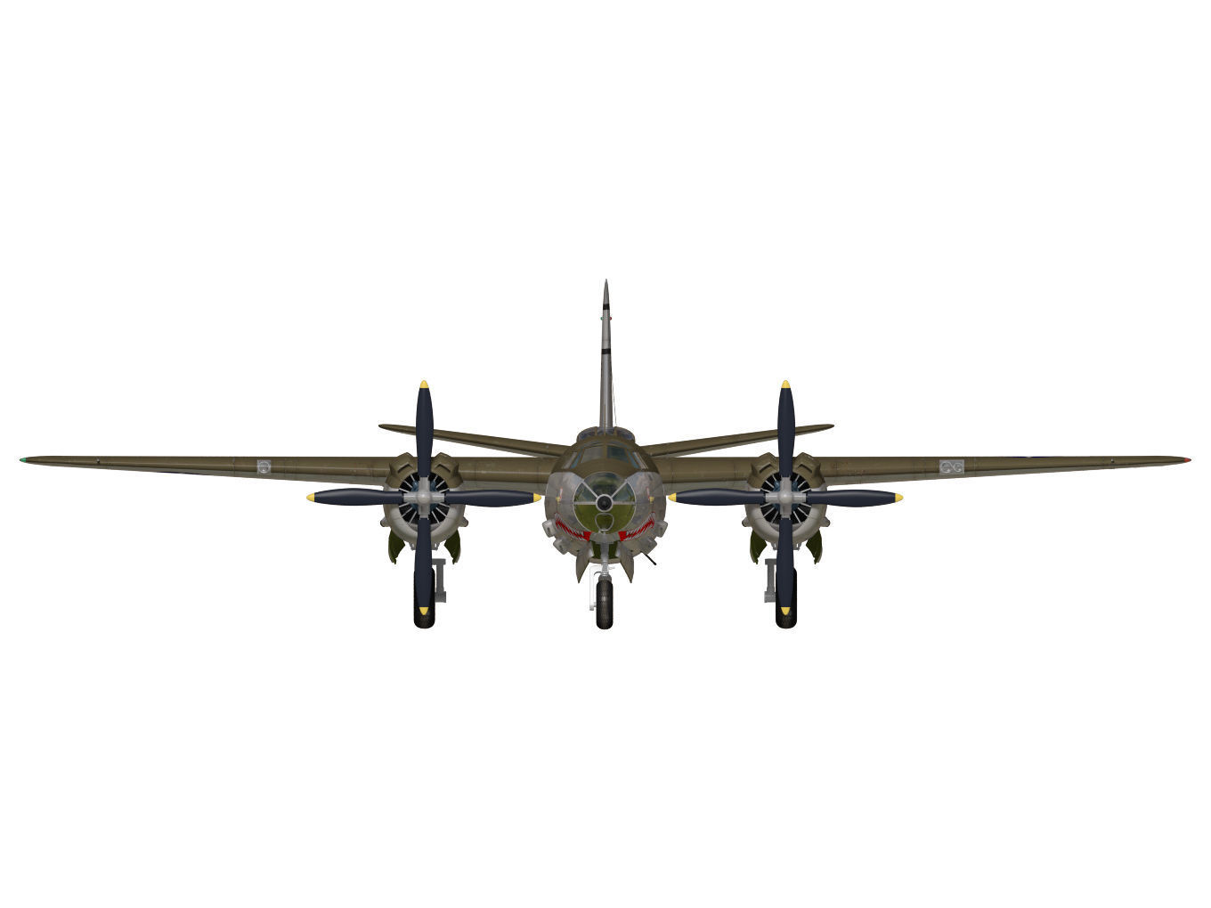 Martin B-26 Marauder 3D model | CGTrader