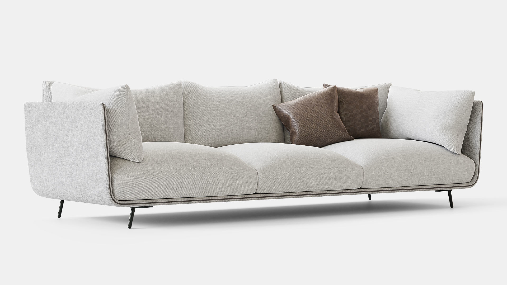 Nube couch 3D model | CGTrader