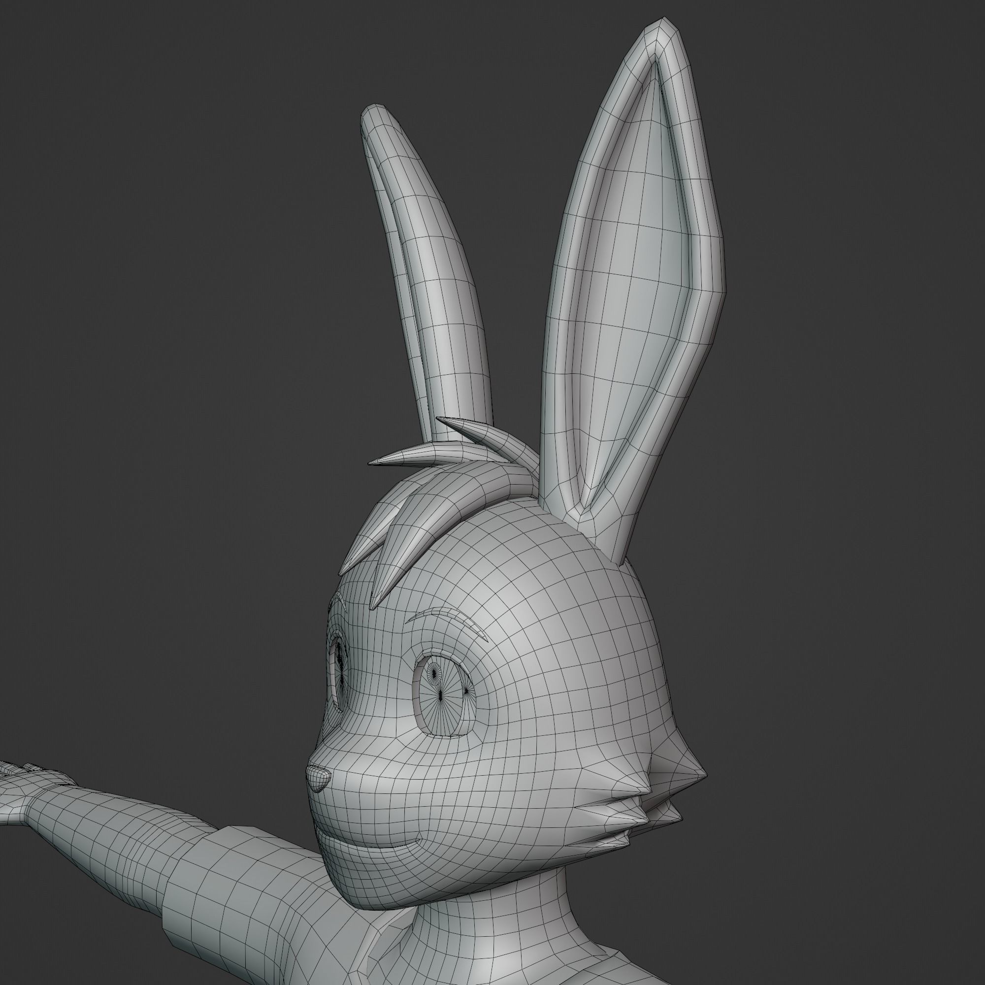 Furry Pride OC - Usake 3D model | CGTrader