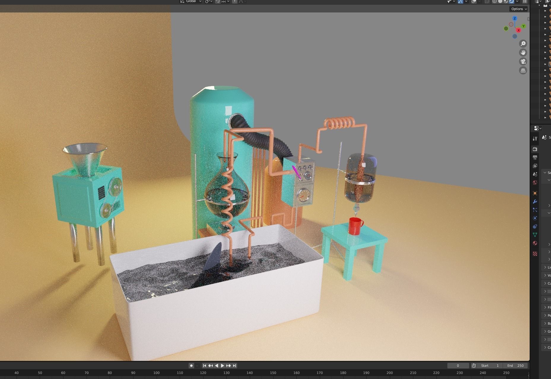 Isometric Laboratory 3D model | CGTrader