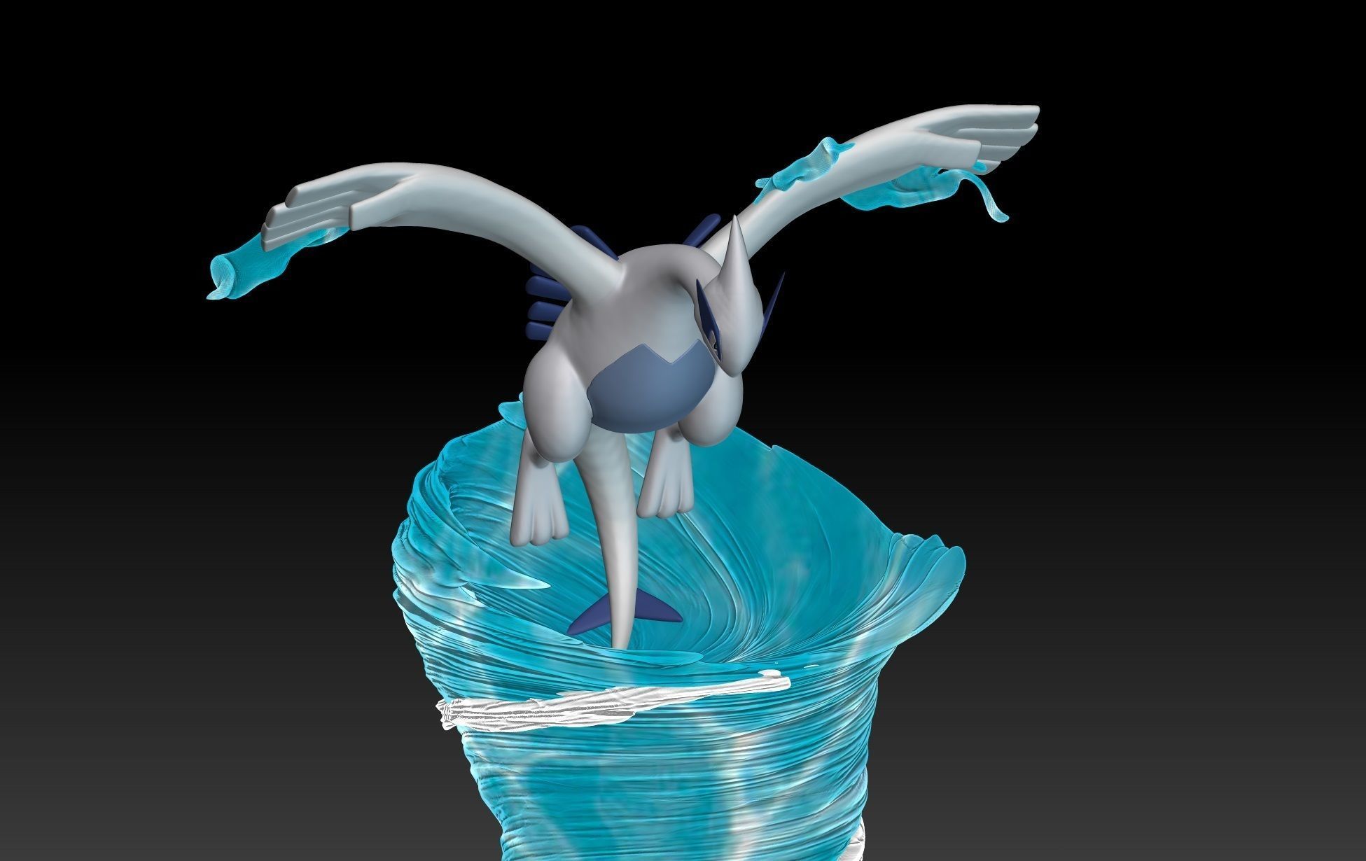 Pokemon Lugia 3D model 3D printable | CGTrader