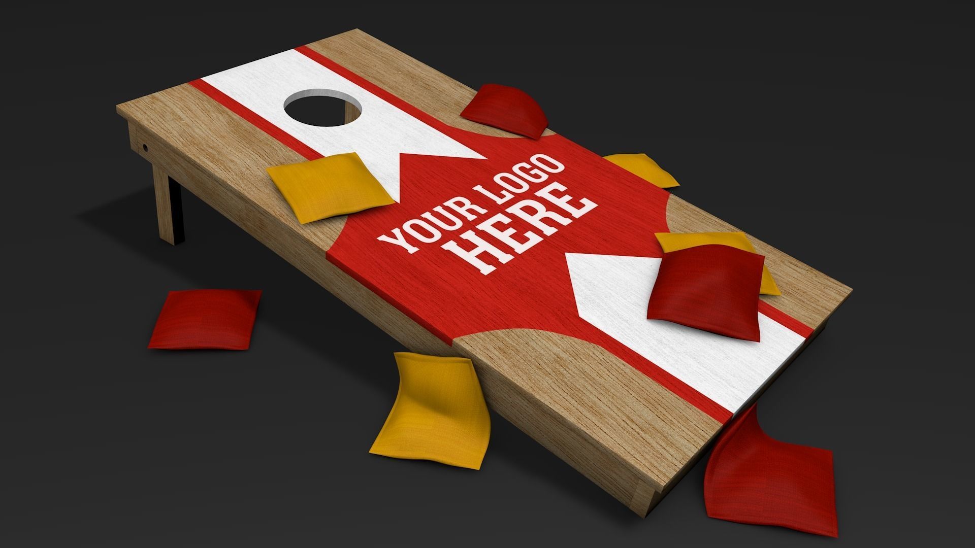 Cornhole 3D model | CGTrader