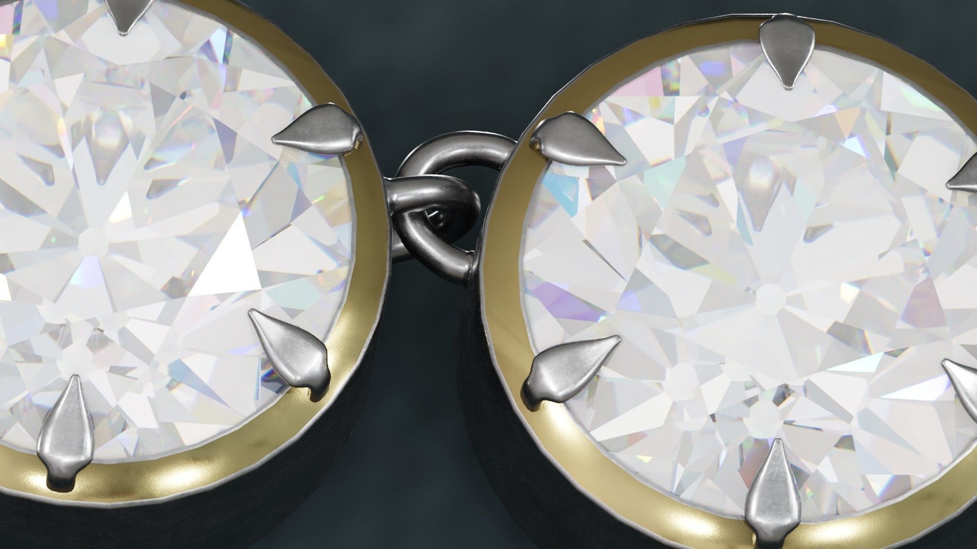 Blender Cycles Diamond Necklace Scene 3D model animated | CGTrader