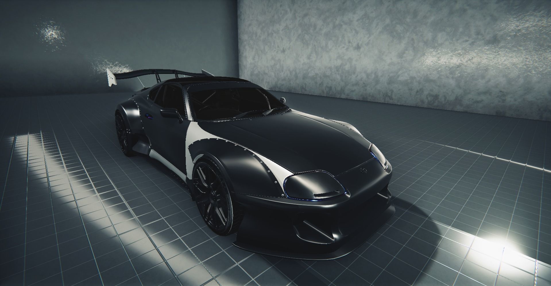 Toyota Supra MK4 1994 Modified Custom 3D model rigged | CGTrader