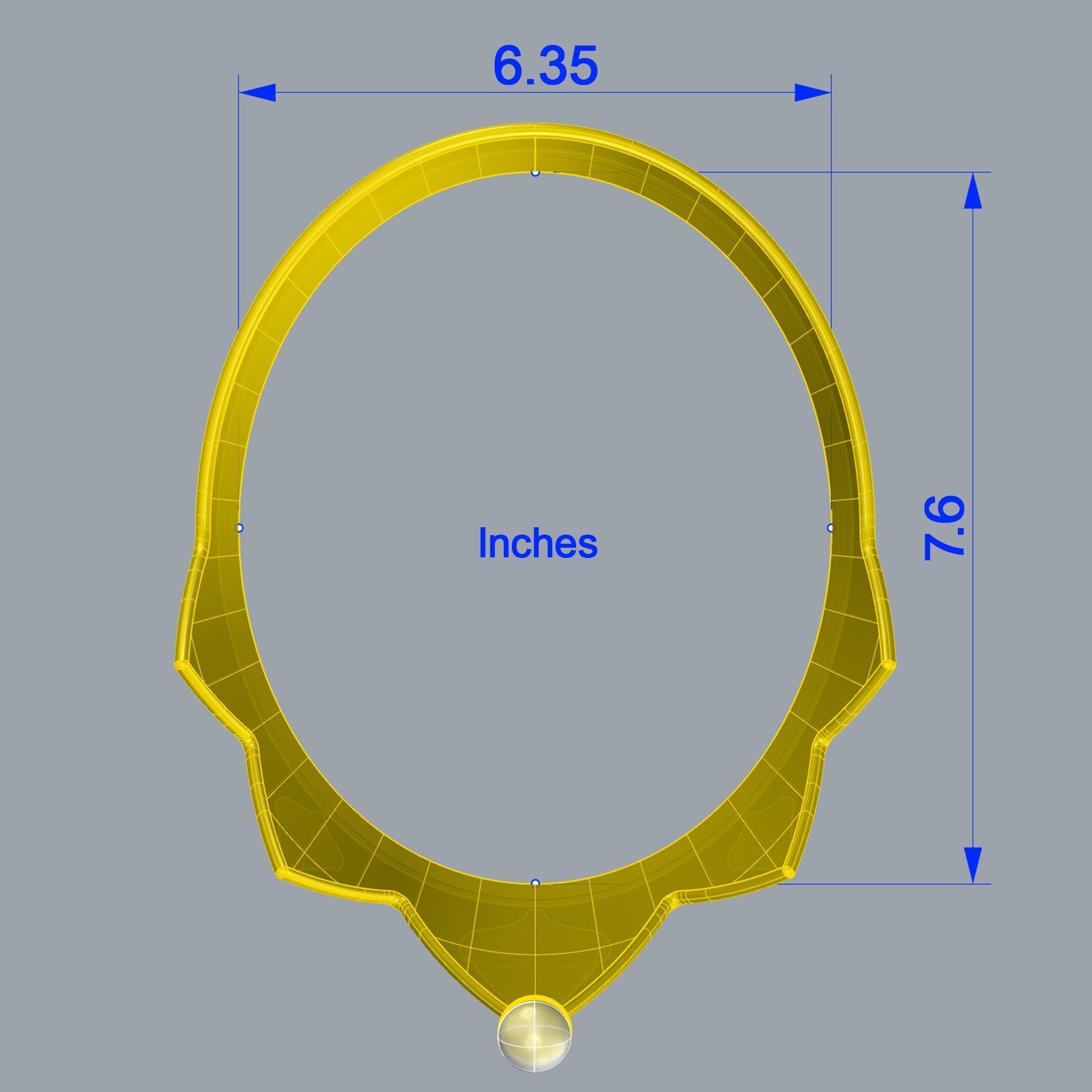 Evil Queen Crown 3D model 3D printable | CGTrader