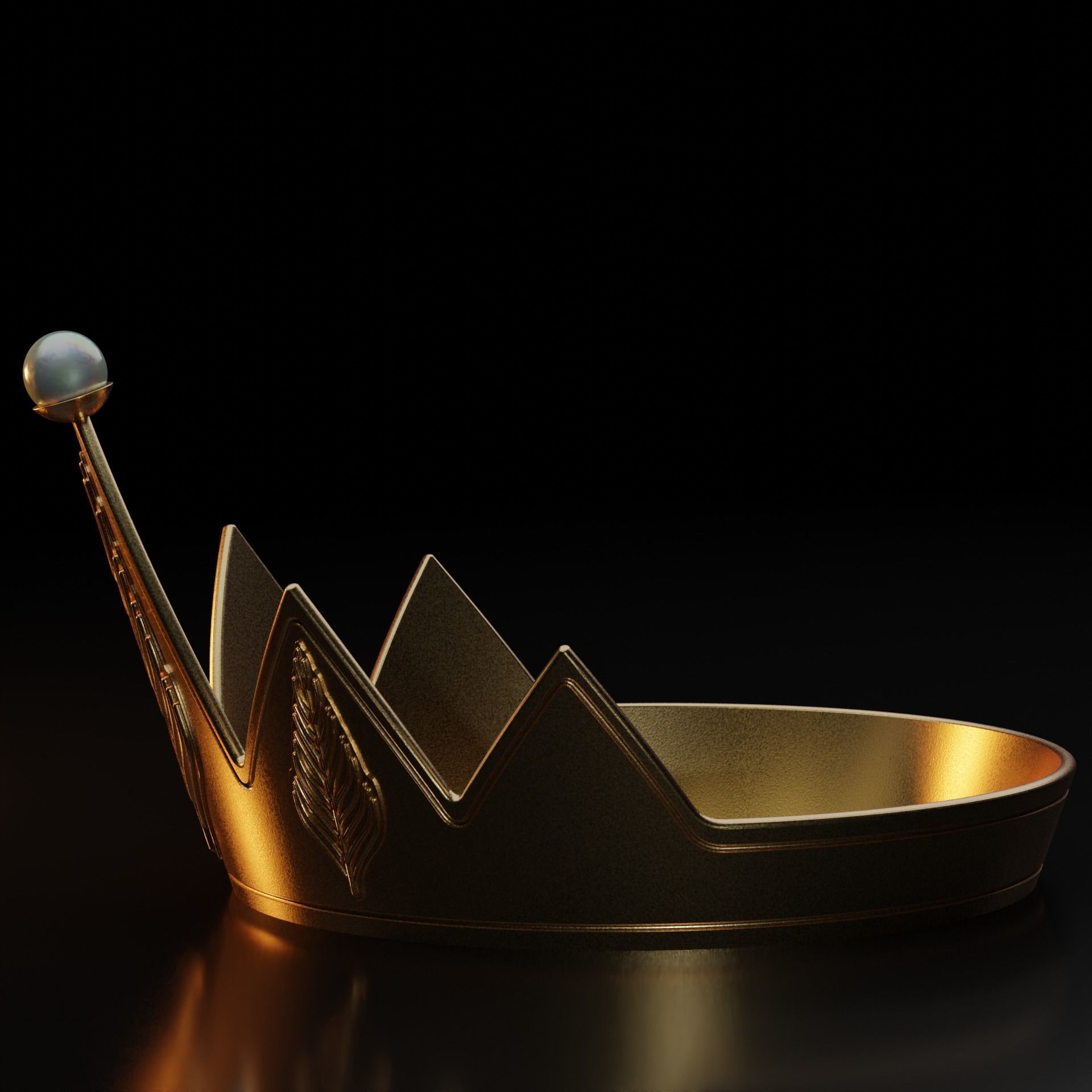 Evil Queen Crown 3D model 3D printable | CGTrader