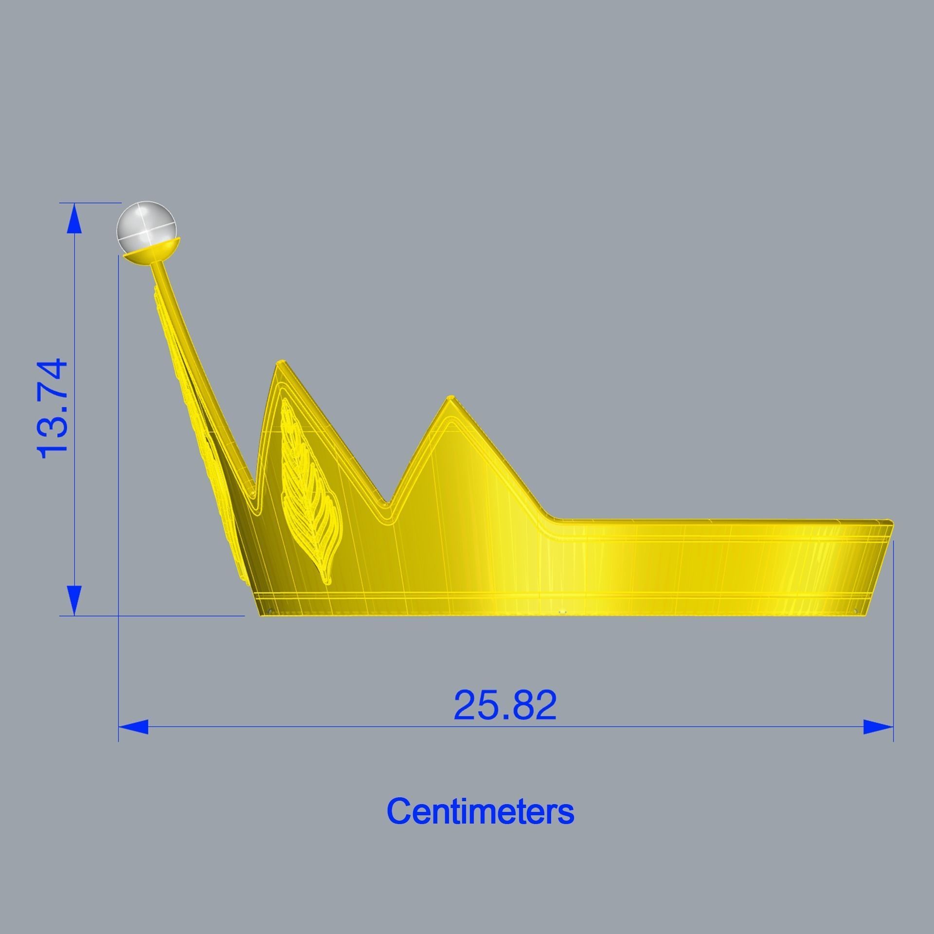 Evil Queen Crown 3D model 3D printable | CGTrader