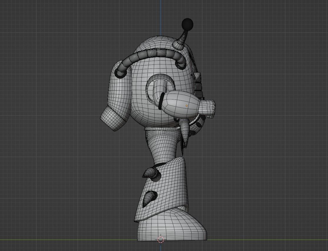 Venus Mega Man V 3D model rigged | CGTrader