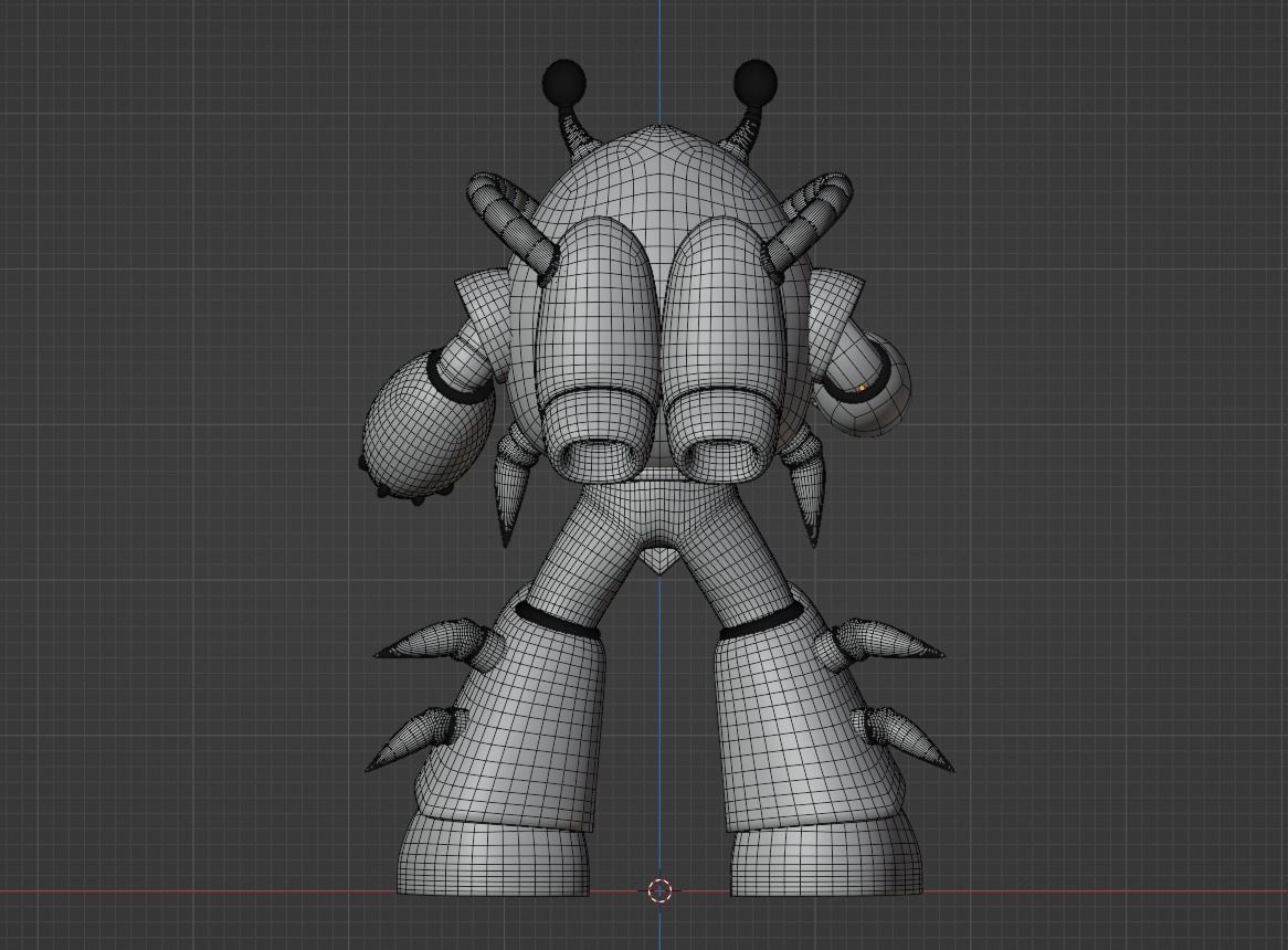 Venus Mega Man V 3D model rigged | CGTrader
