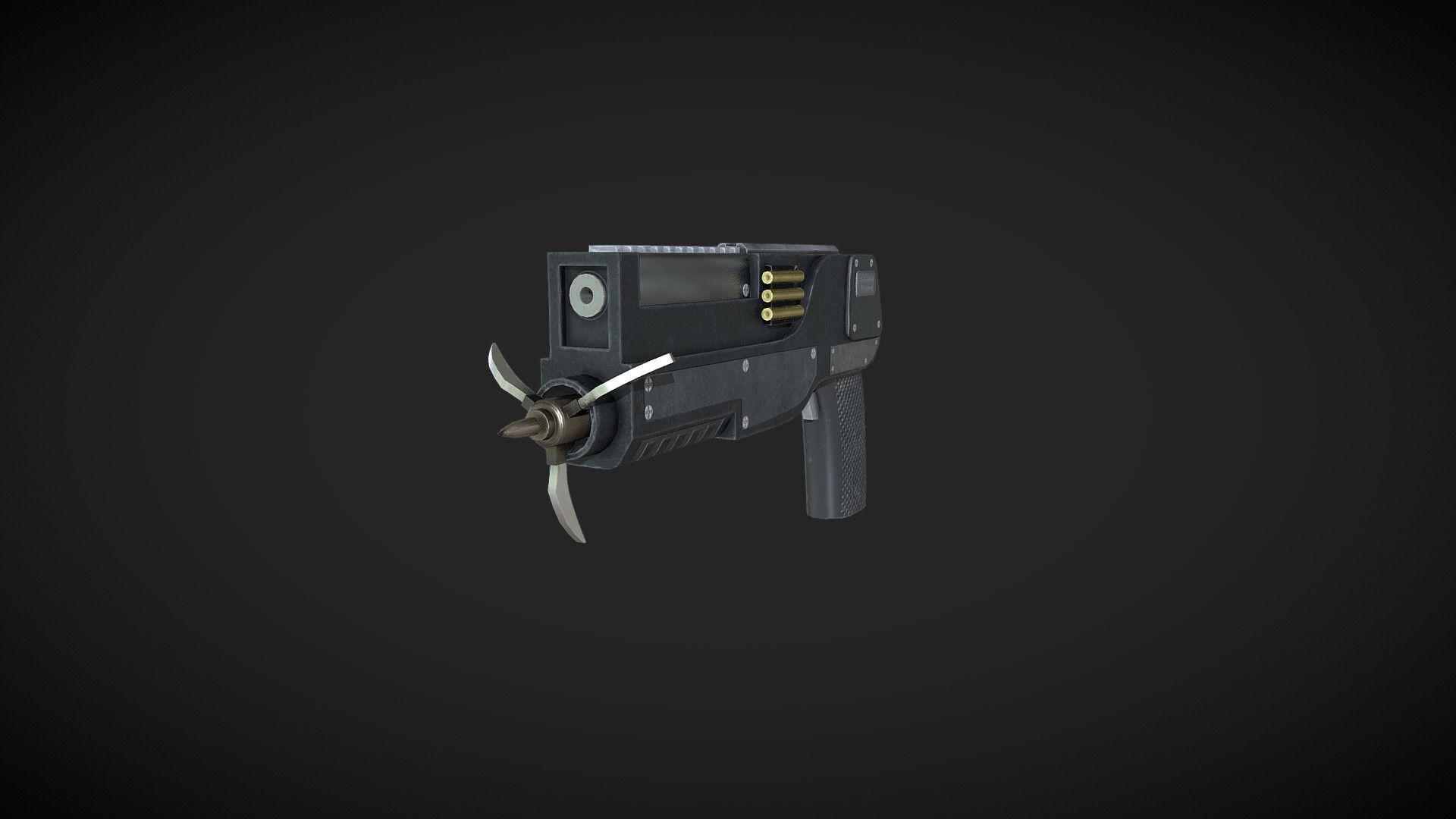 Grappling Gun free VR / AR / low-poly 3D model rigged | CGTrader