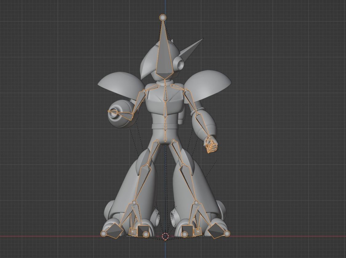Jupiter Mega Man V 3D model rigged | CGTrader