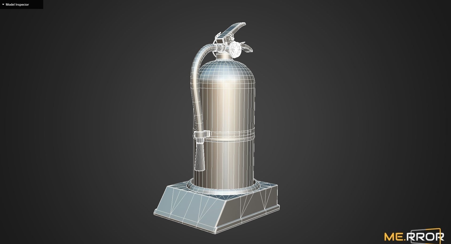 3D model Game Ready Fire Distinguisher VR / AR / low-poly | CGTrader