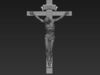 JESUS ON THE CROSS for 3D print 3D model 3D printable | CGTrader