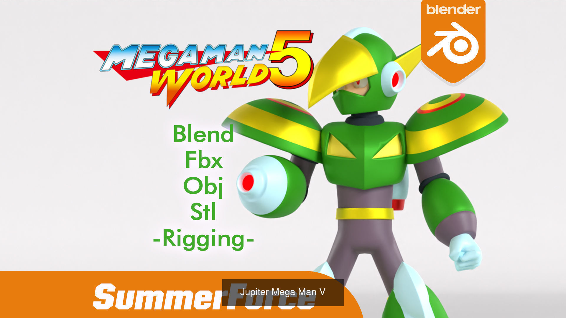 Boss Mega Man V Collection | CGTrader