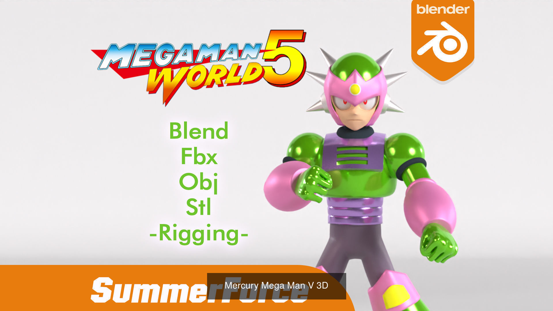 Boss Mega Man V Collection | CGTrader