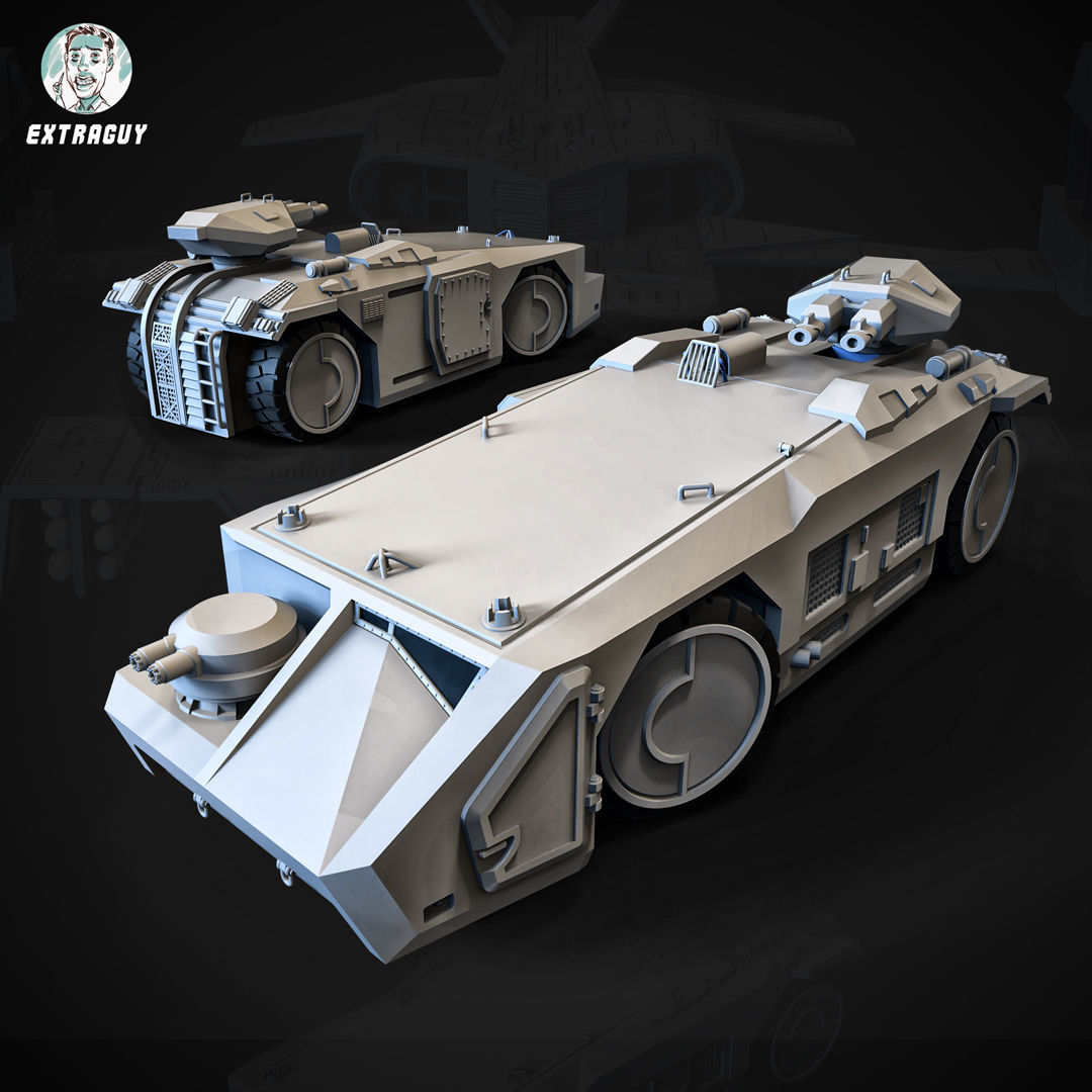 APC 32mm 3D Printable 3D model 3D printable | CGTrader