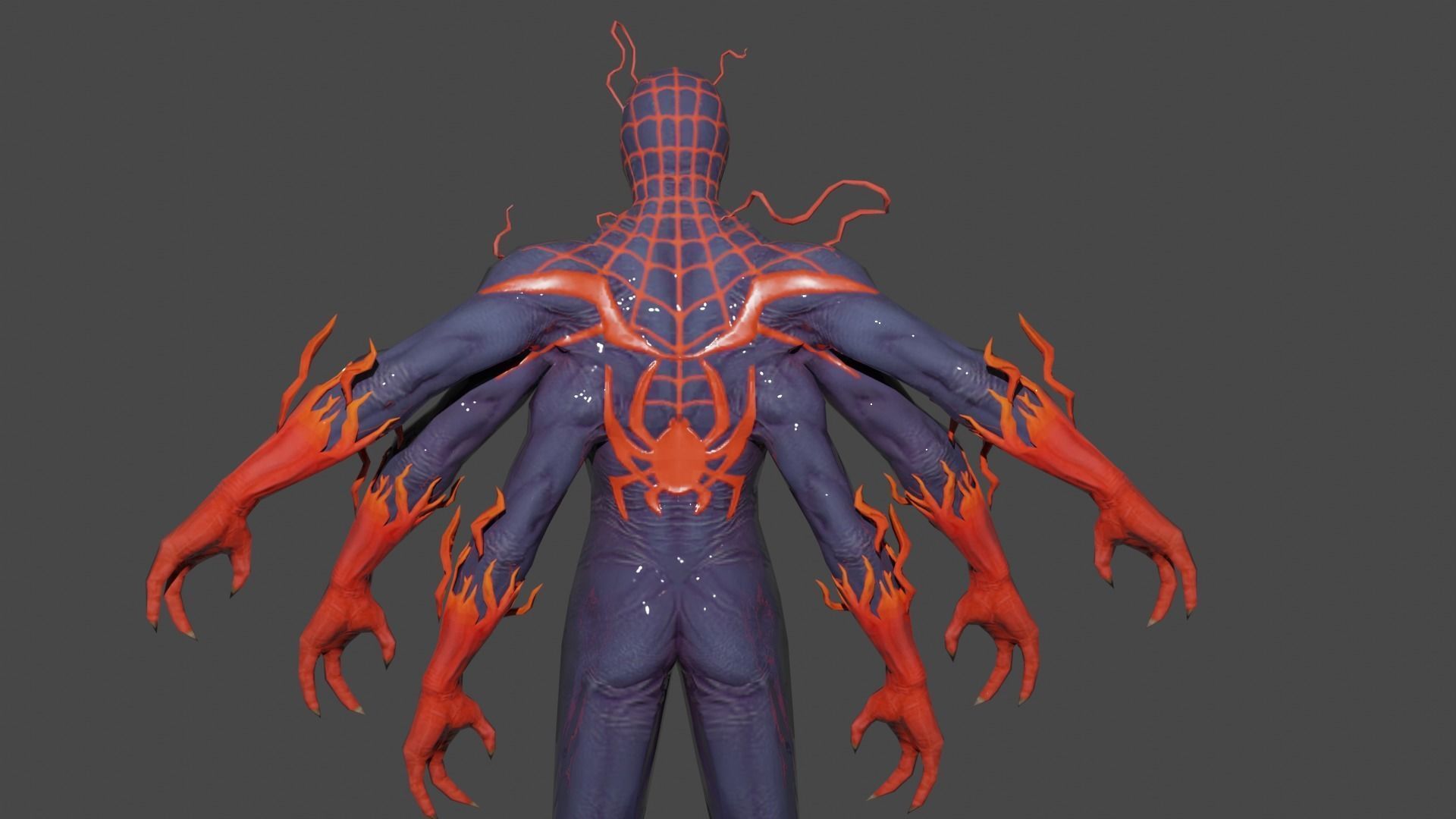 3D model Absolute Carnage VR / AR / low-poly | CGTrader