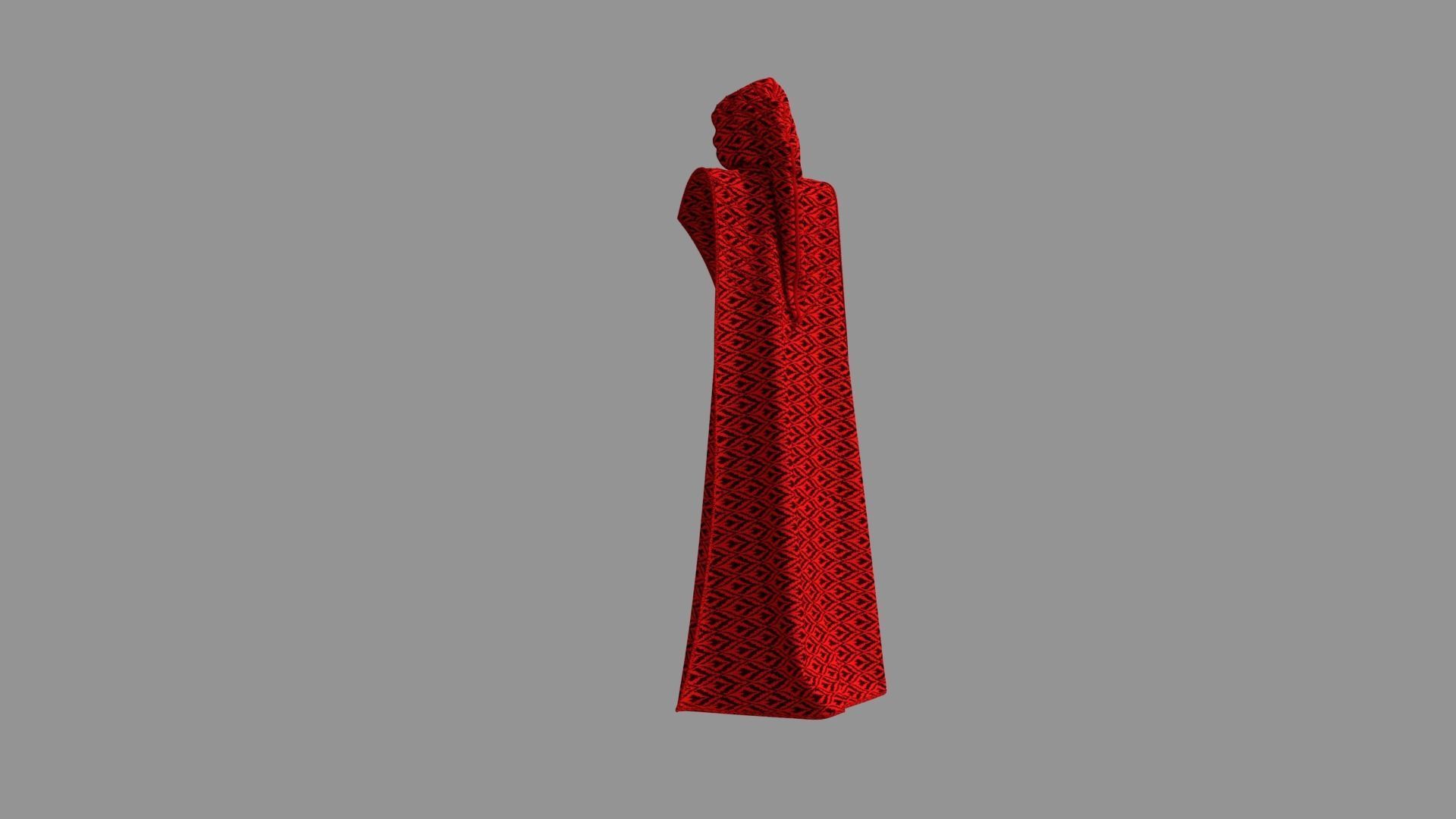 cape wrap 3D model | CGTrader