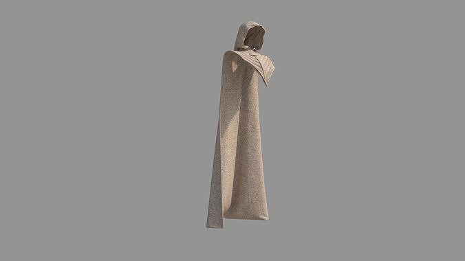 cape wrap 3D model | CGTrader
