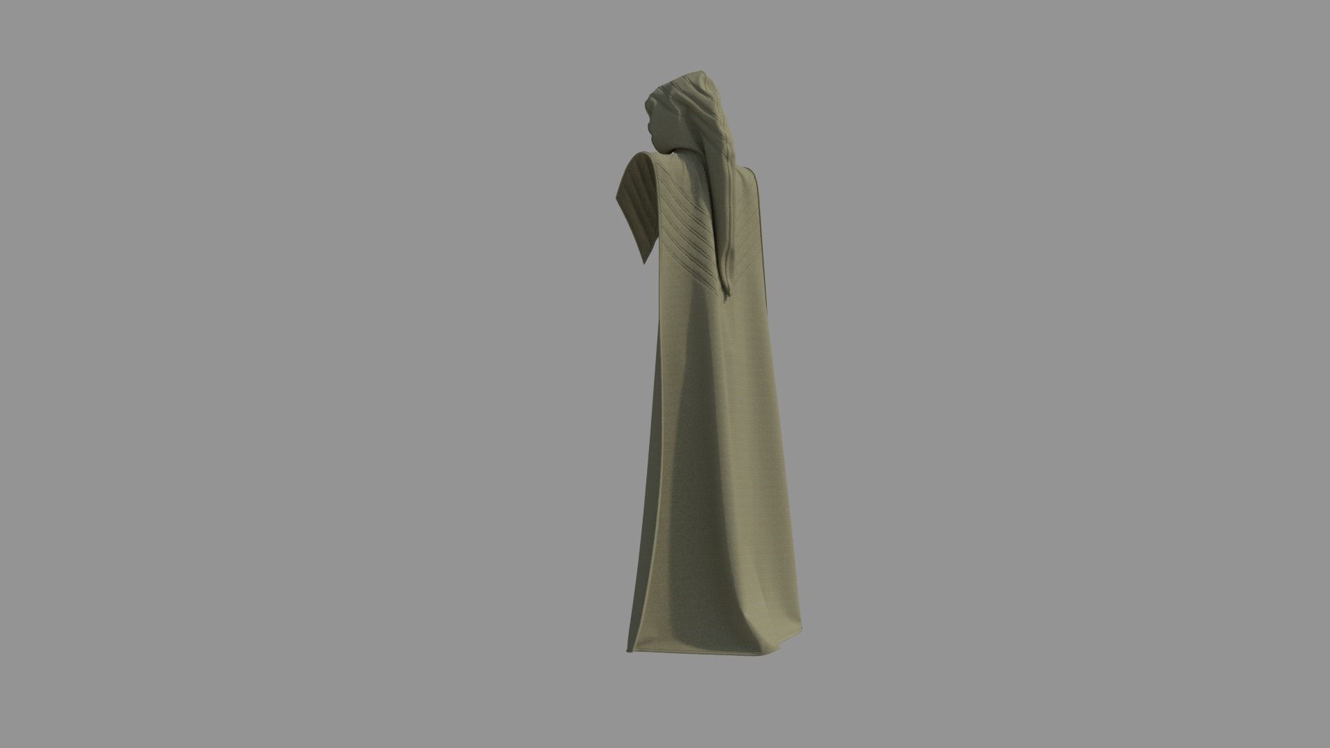 cape wrap 3D model | CGTrader