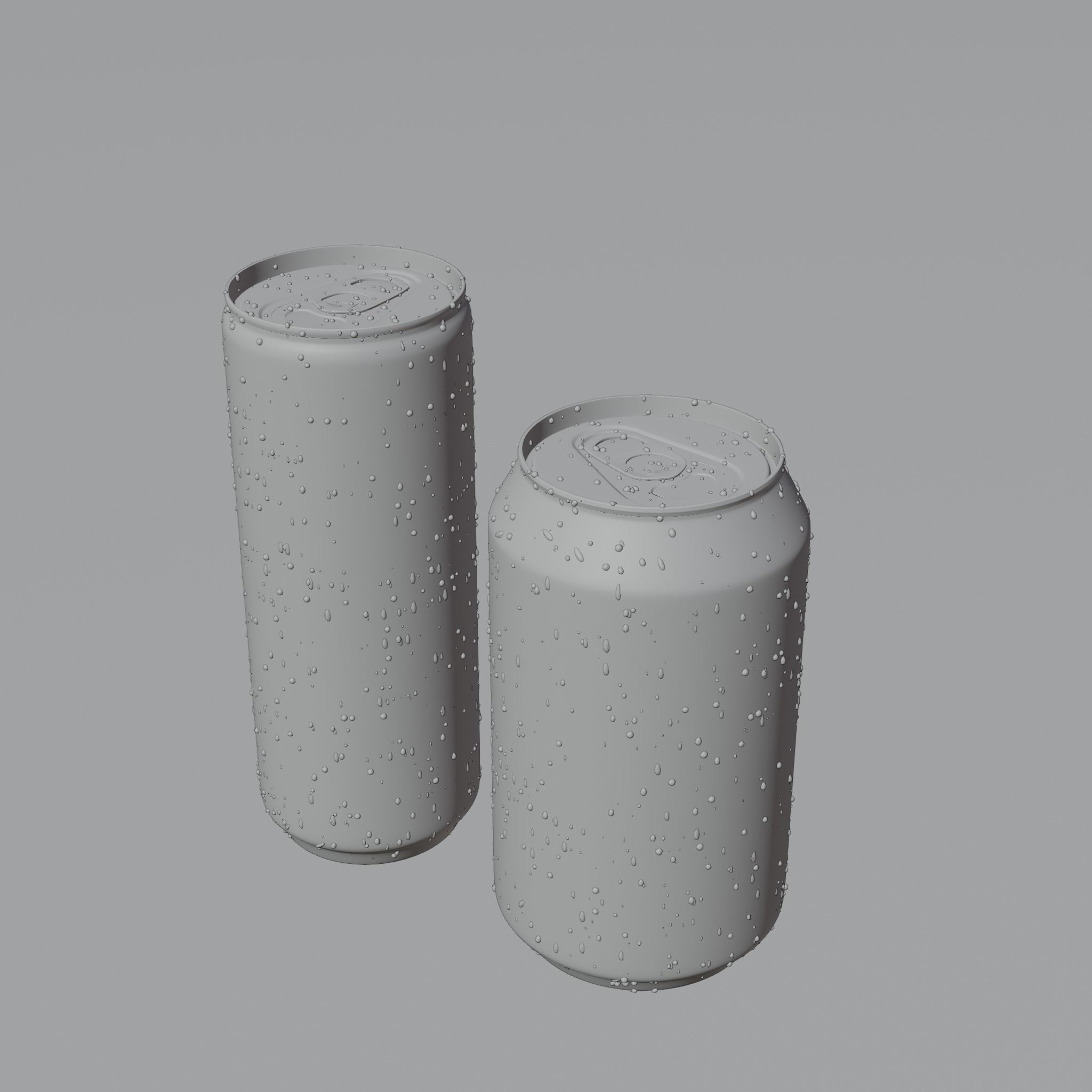 3D model Beverage soda cans Common Sizes - RIGGED VR / AR / low-poly ...