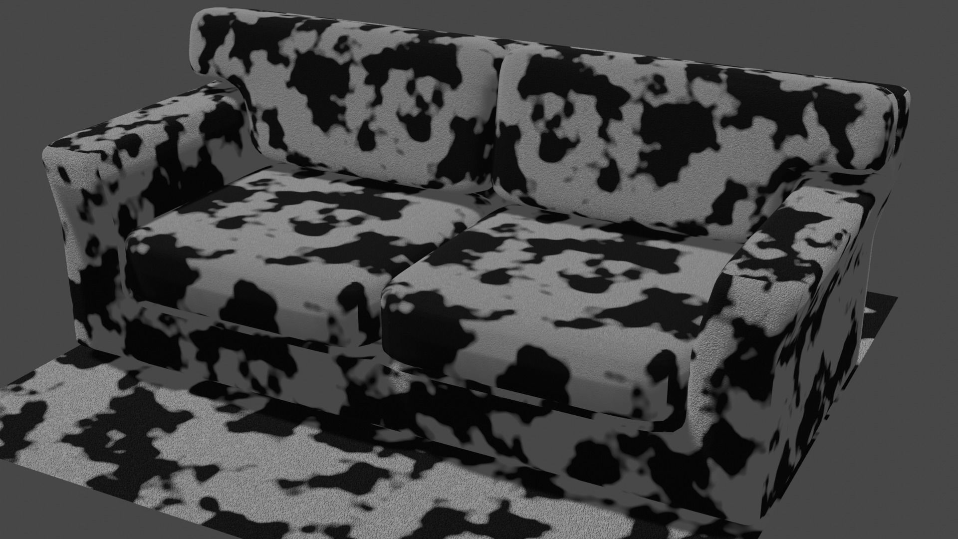 3D model Sofa - multiple colour textures - make your own colour VR / AR ...