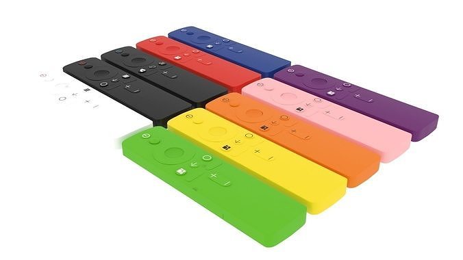 TV Box Remote Controls Set 3D model | CGTrader
