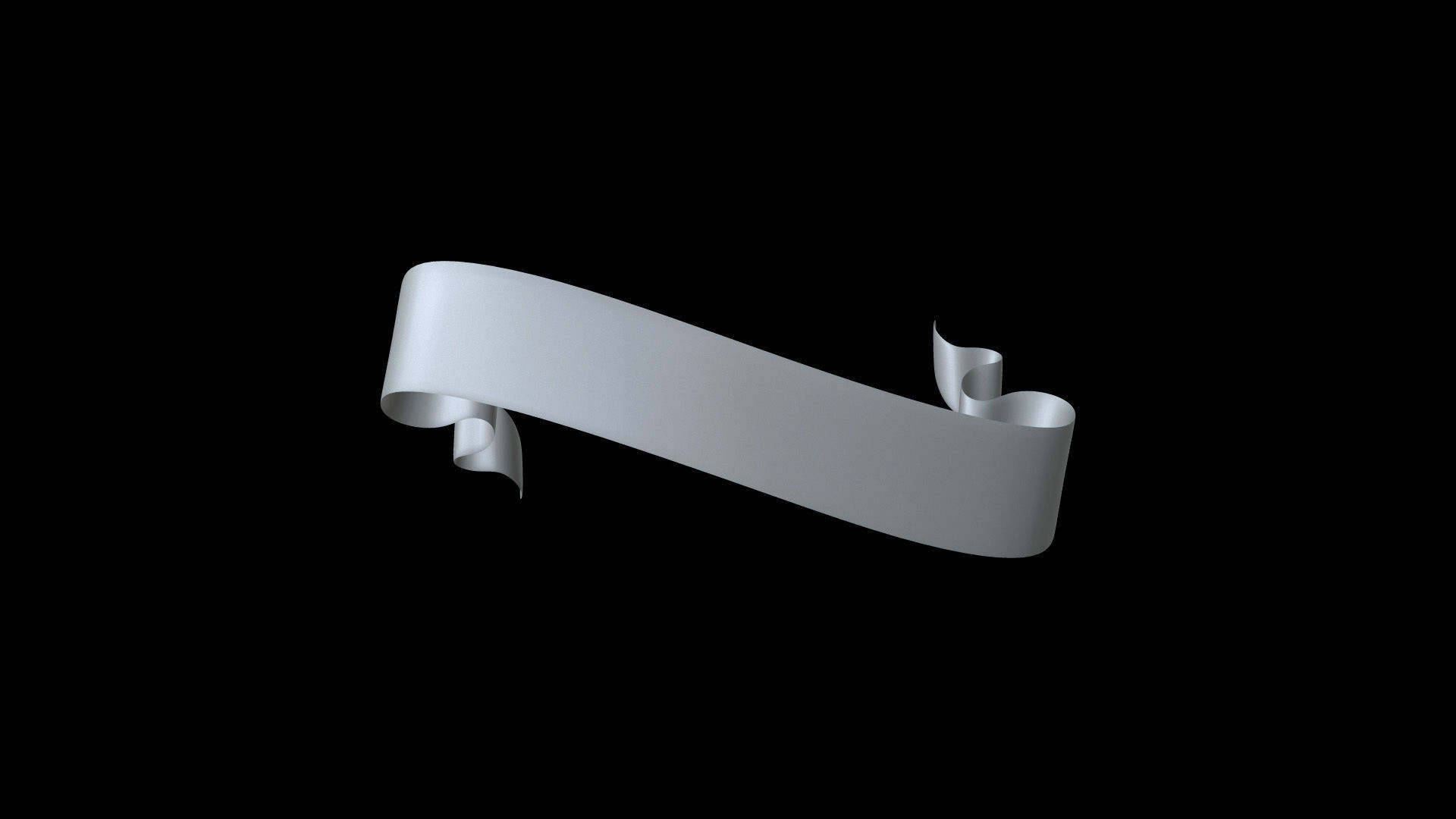 RIBN-003 Ribbon 3D model | CGTrader