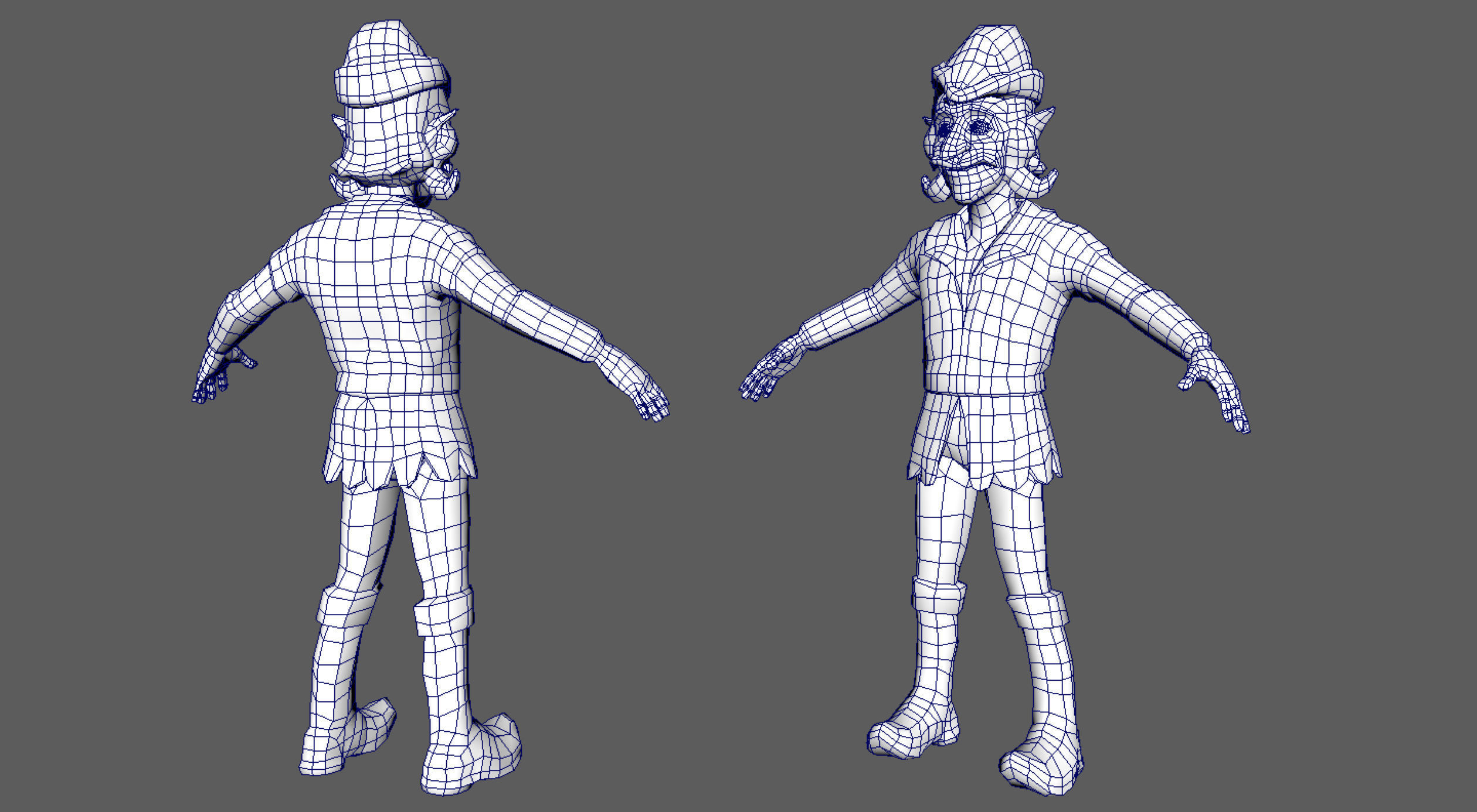 3D model Medieval Stylized Characters - Full VR / AR / low-poly | CGTrader