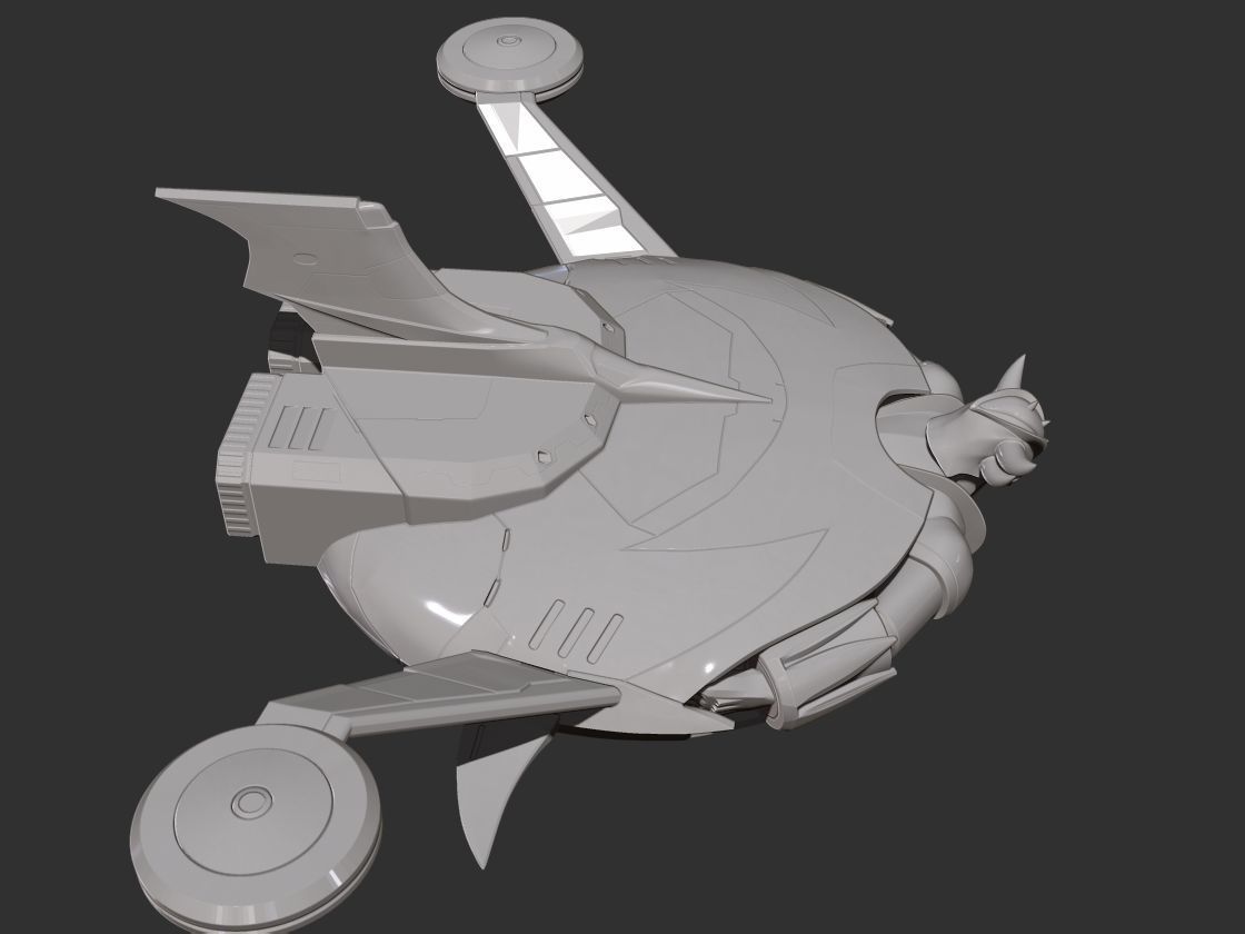 goldorak soucoupe ufo-STL for 3d printer 3D model 3D printable | CGTrader