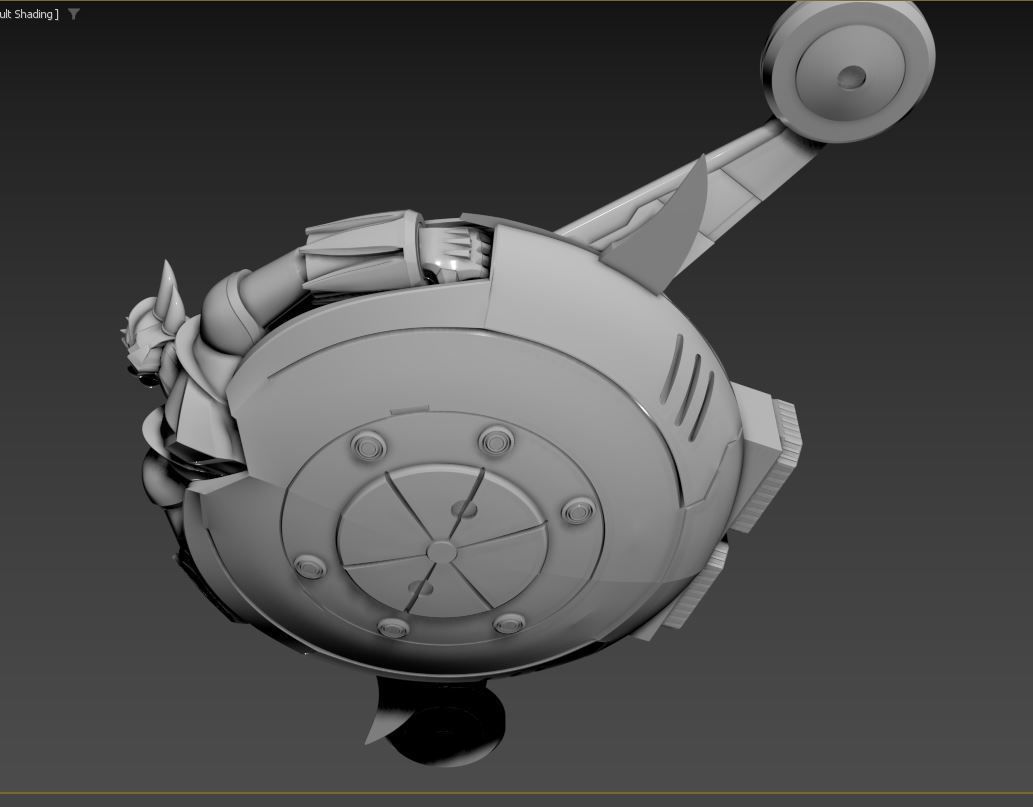 goldorak soucoupe ufo-STL for 3d printer 3D model 3D printable | CGTrader