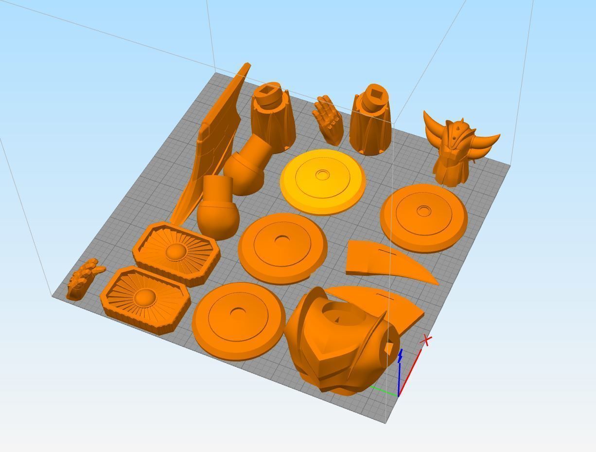 goldorak soucoupe ufo-STL for 3d printer 3D model 3D printable | CGTrader