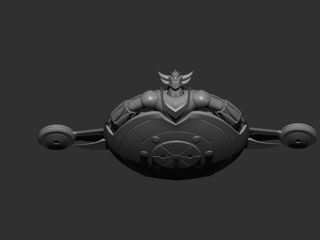 goldorak soucoupe ufo-STL for 3d printer 3D model 3D printable | CGTrader